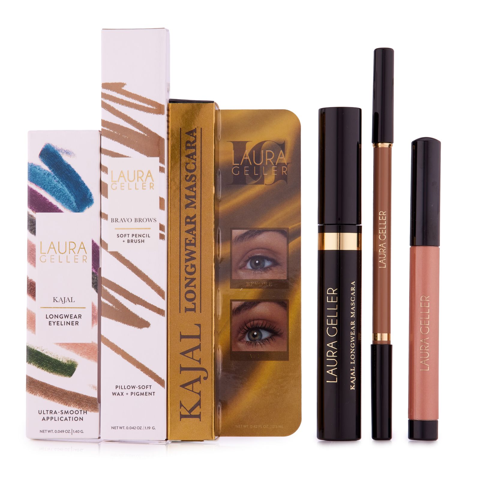 Laura Geller 3 Piece Eye Collection - QVC UK