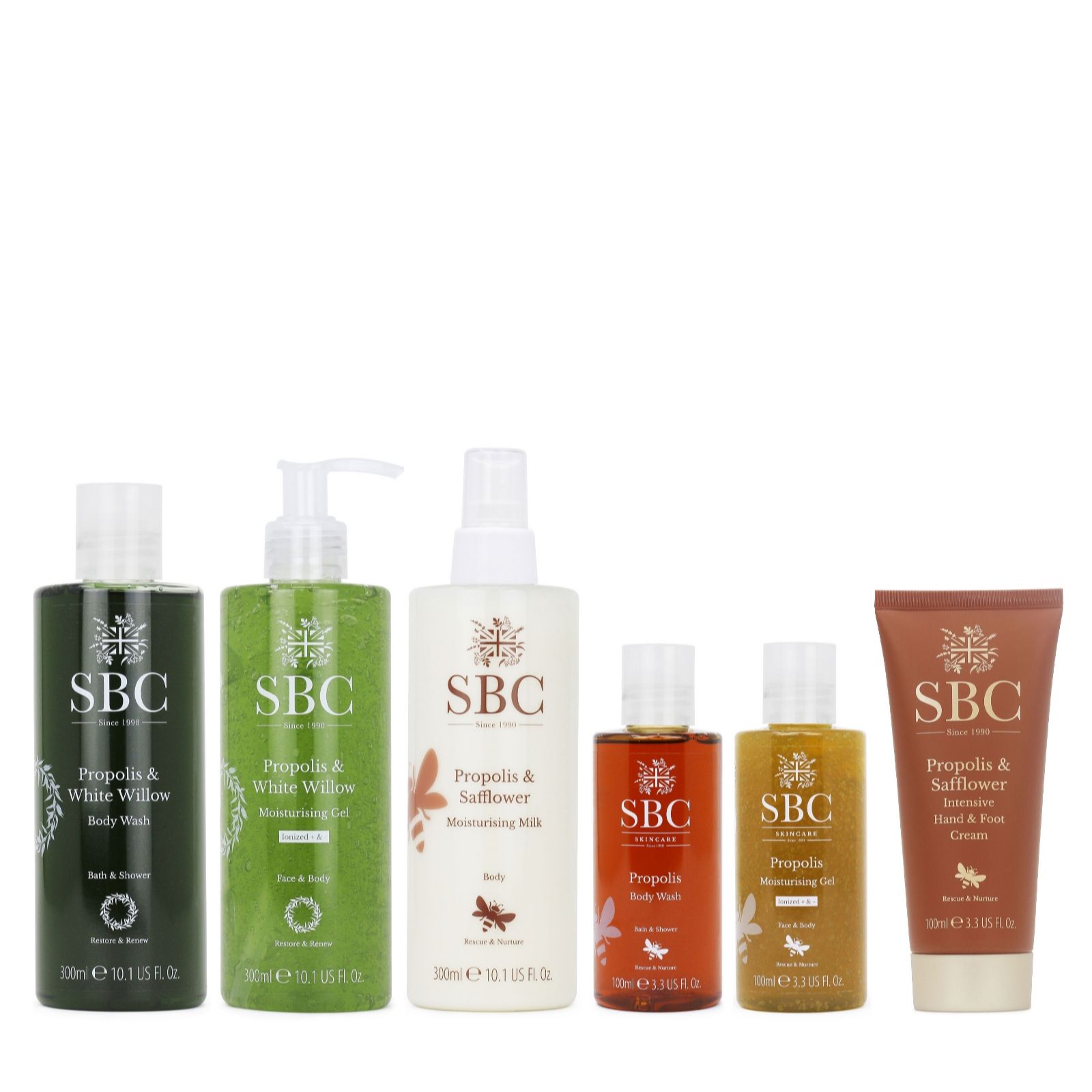 SBC 5 Piece Propolis Face and Body collection - QVC UK