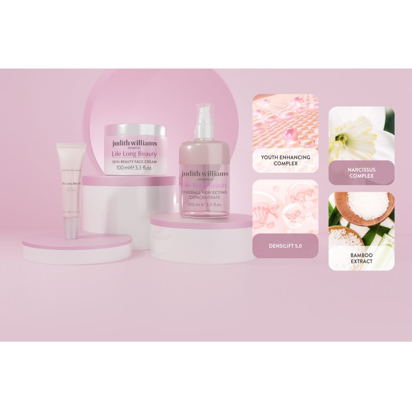 Judith Williams Life Long Beauty Supersize 3 Piece Collection - QVC UK