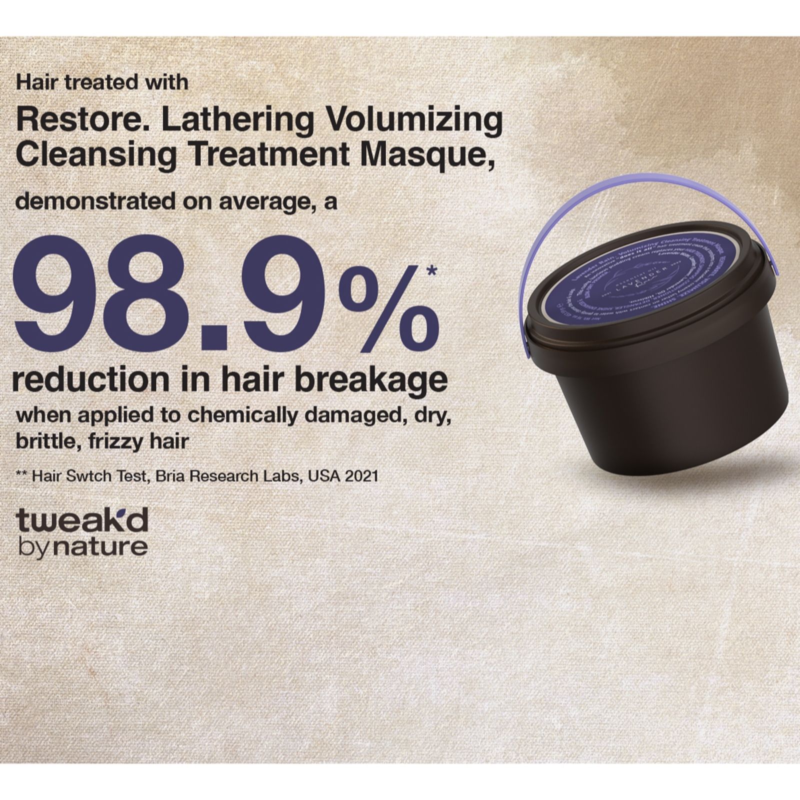 Tweak'd By Nature Hair Cleansing Treatment - QVC UK