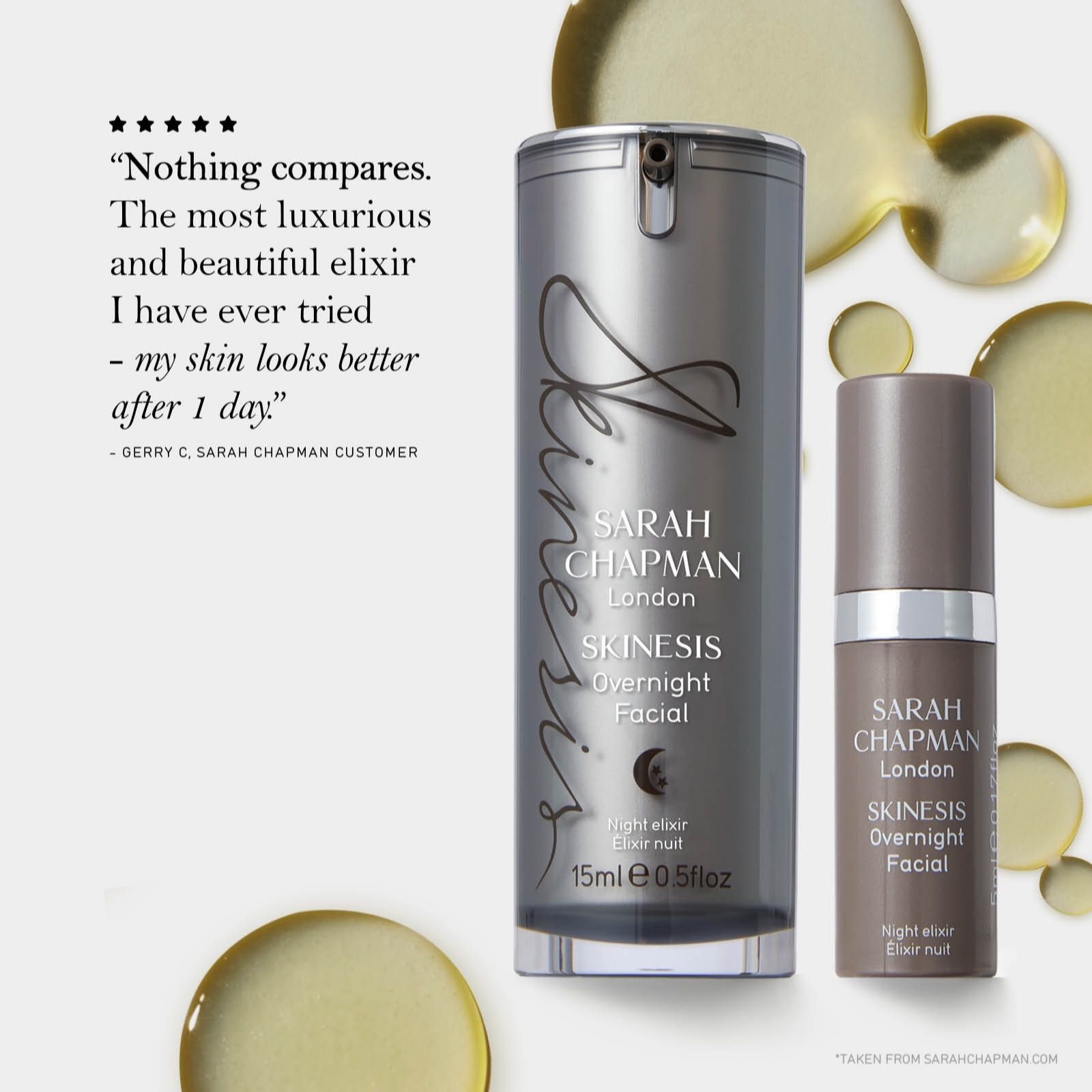 Sarah Chapman Overnight Facial Home and Away - QVC UK