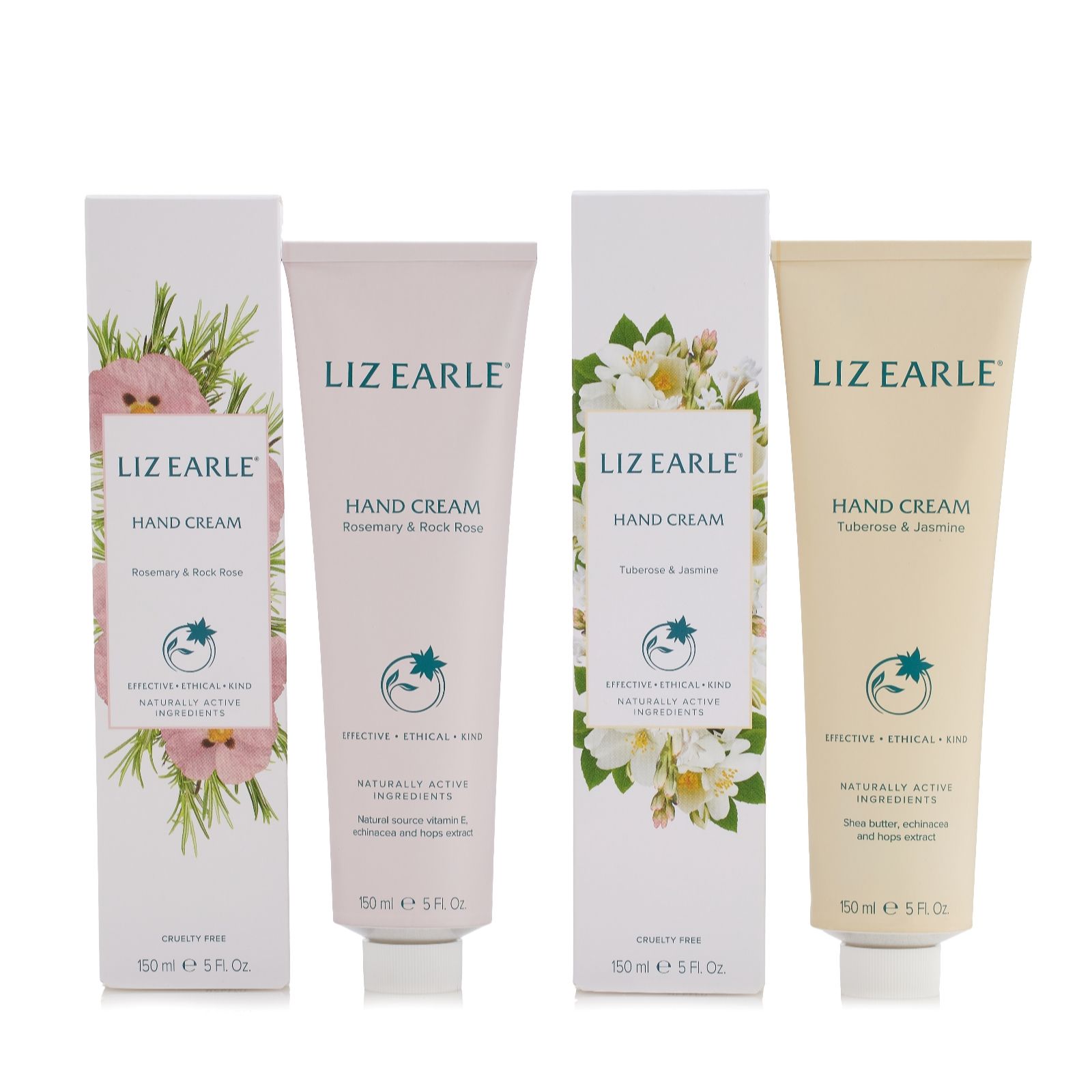Liz Earle Hand Cream 150ml Duo - QVC UK