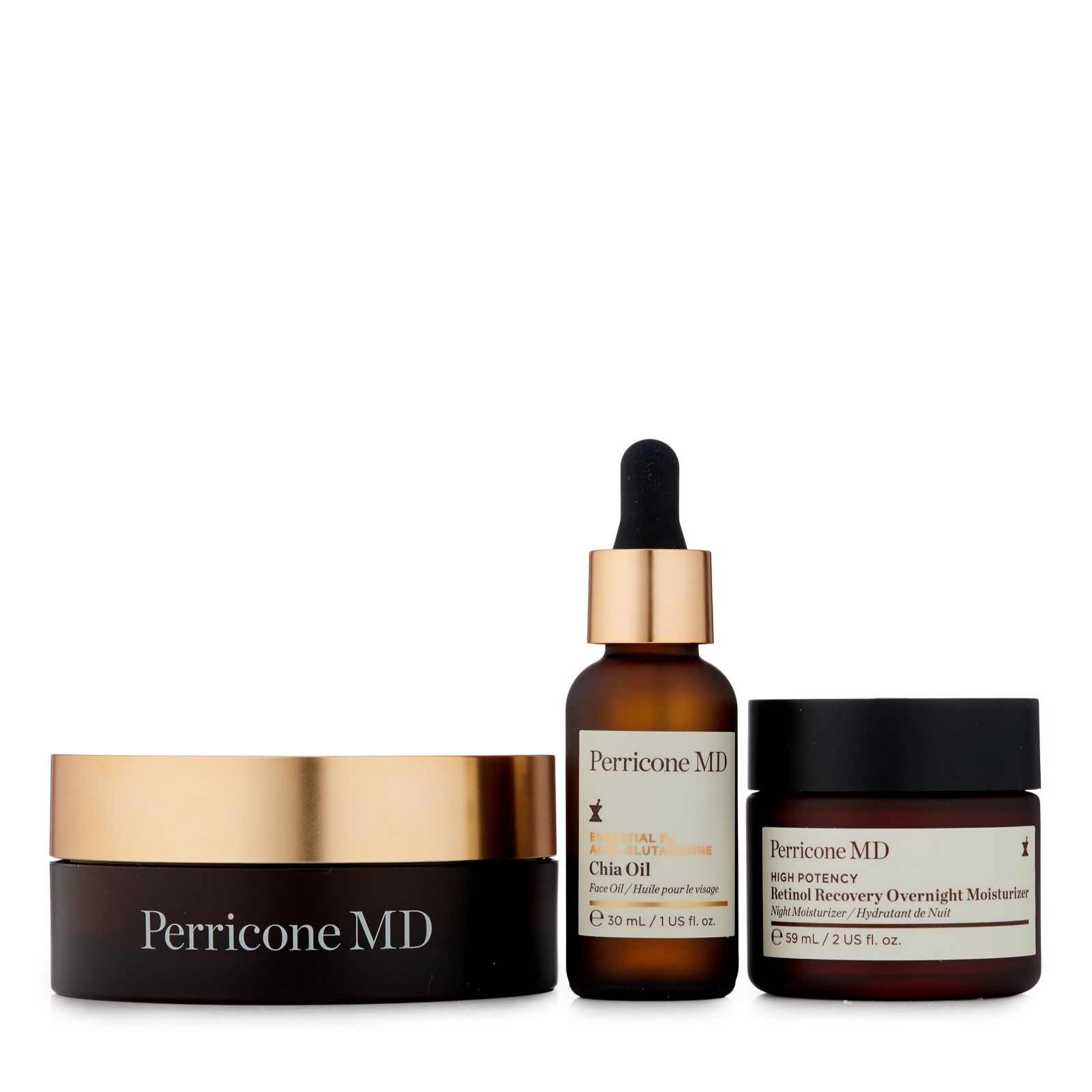 Perricone 3 Piece Ultimate Night Skincare Regime Wellness Box - QVC UK