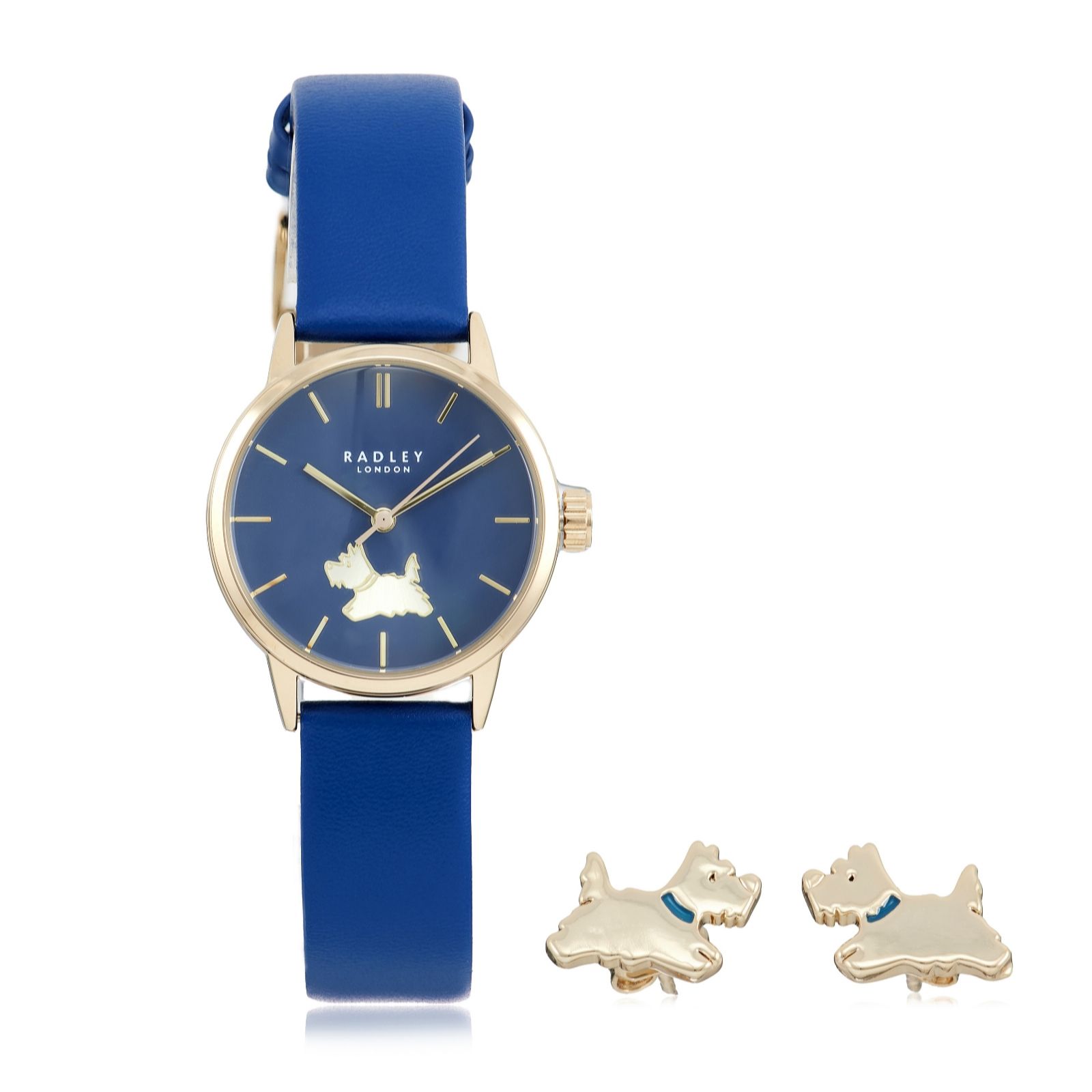 Radley London Leather Strap Watch and Earring Set - QVC UK