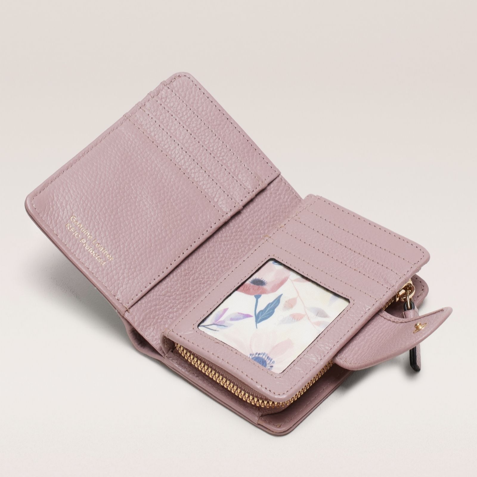 Outlet Ashwood Medium RFID Bifold Leather Purse - QVC UK