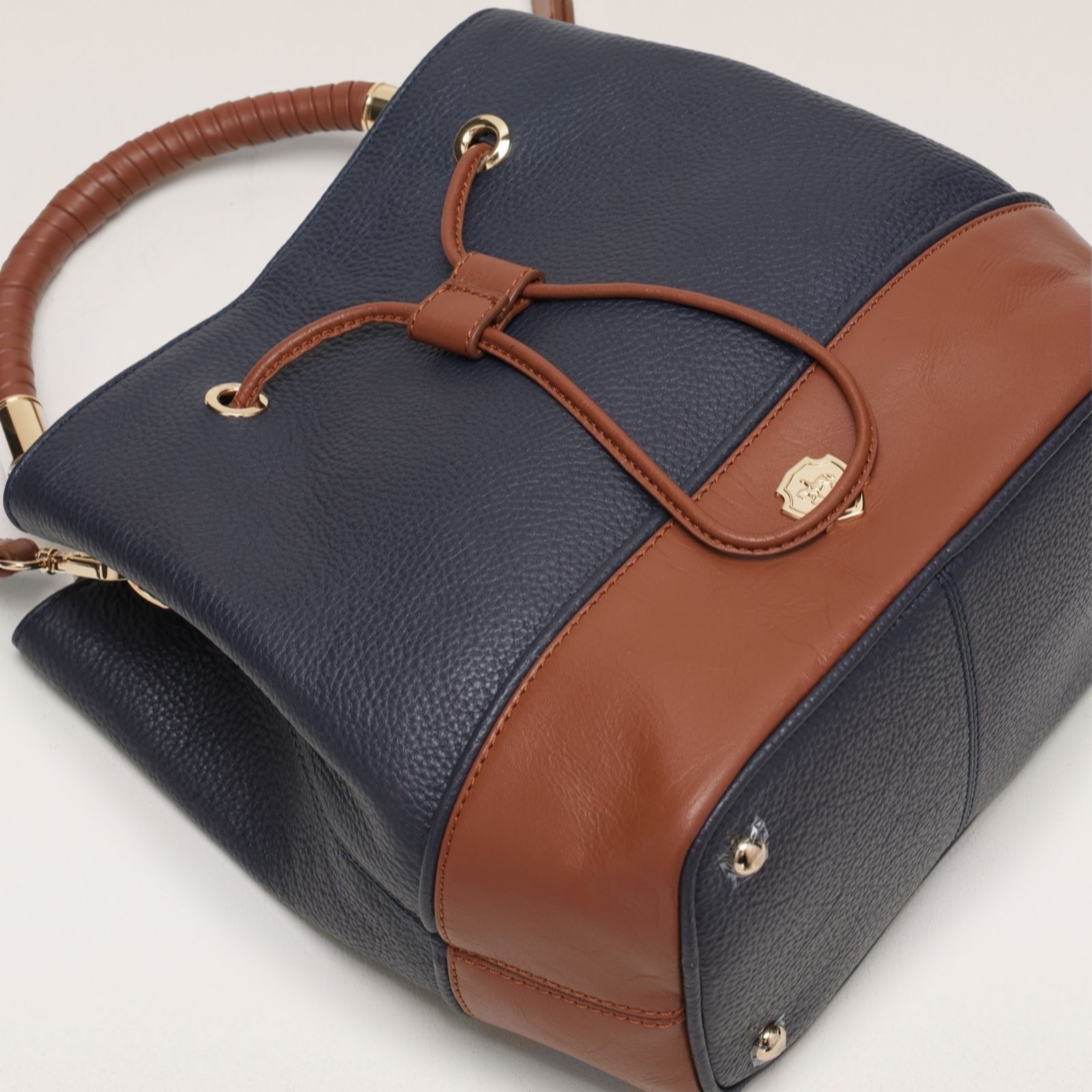 Outlet Paul Costelloe Dressage Convertible Leather Bag - QVC UK