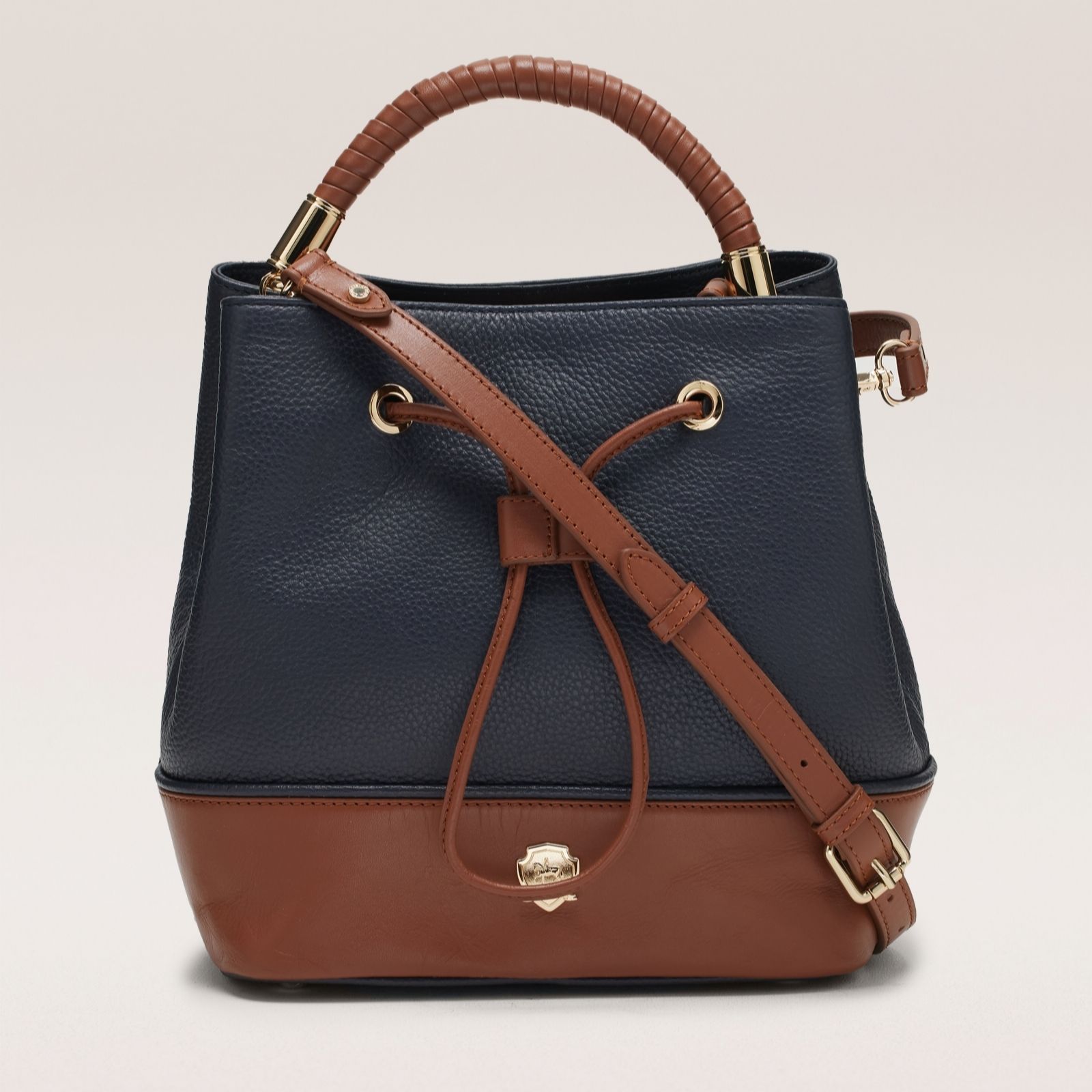 Outlet Paul Costelloe Dressage Convertible Leather Bag - QVC UK