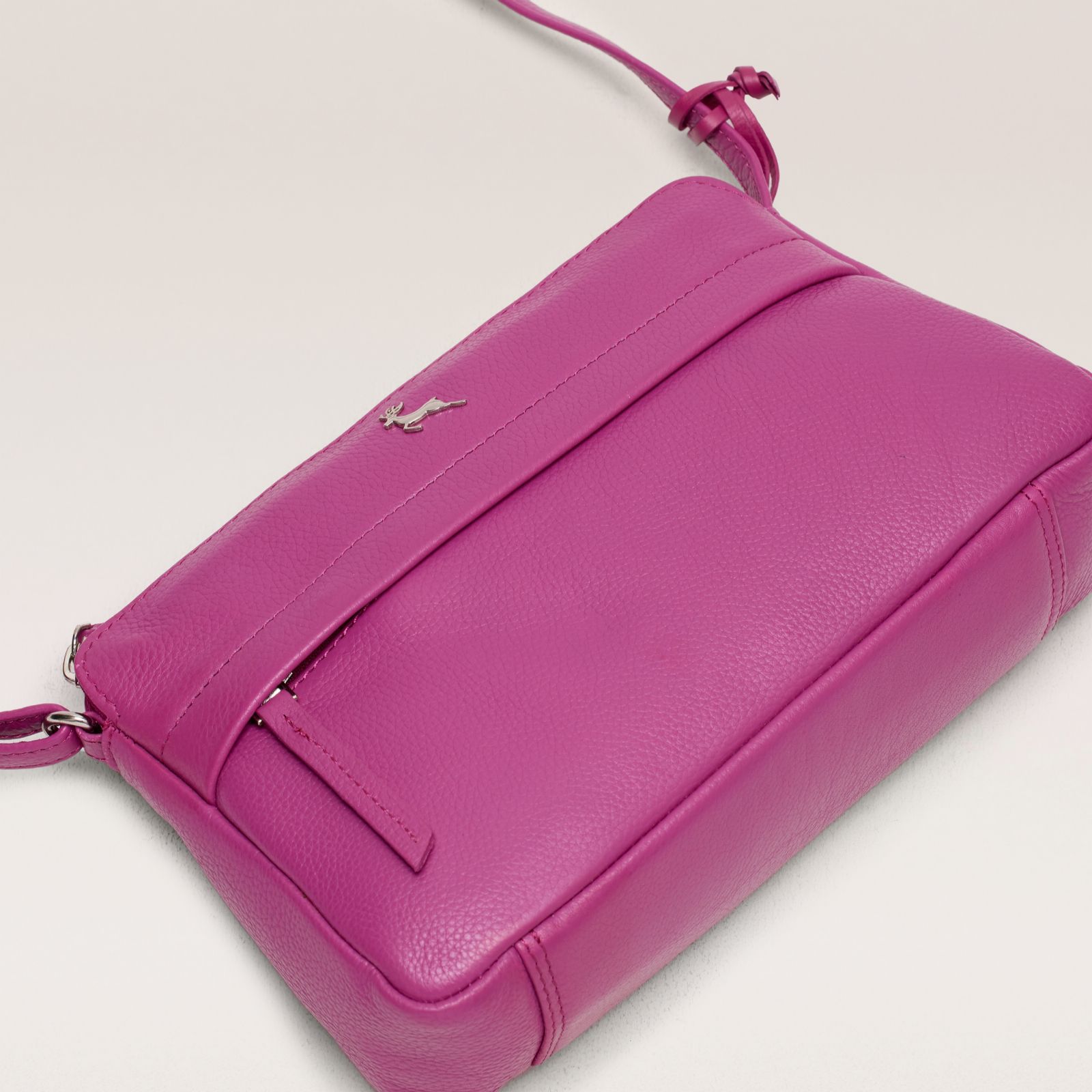 Ashwood Small Leather Cross-Body Bag - QVC UK