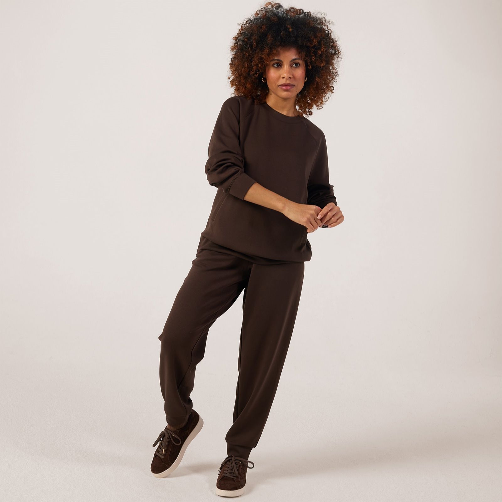 Denim & Co. Super Soft Crew Neck Top - QVC UK