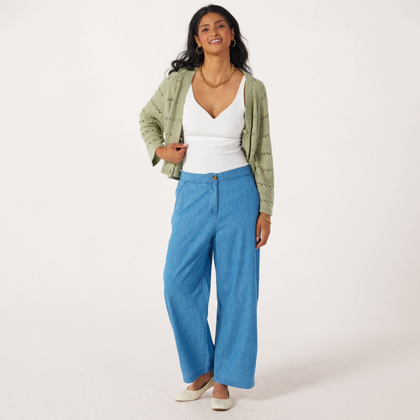 ICHI Barcy Trouser - QVC UK