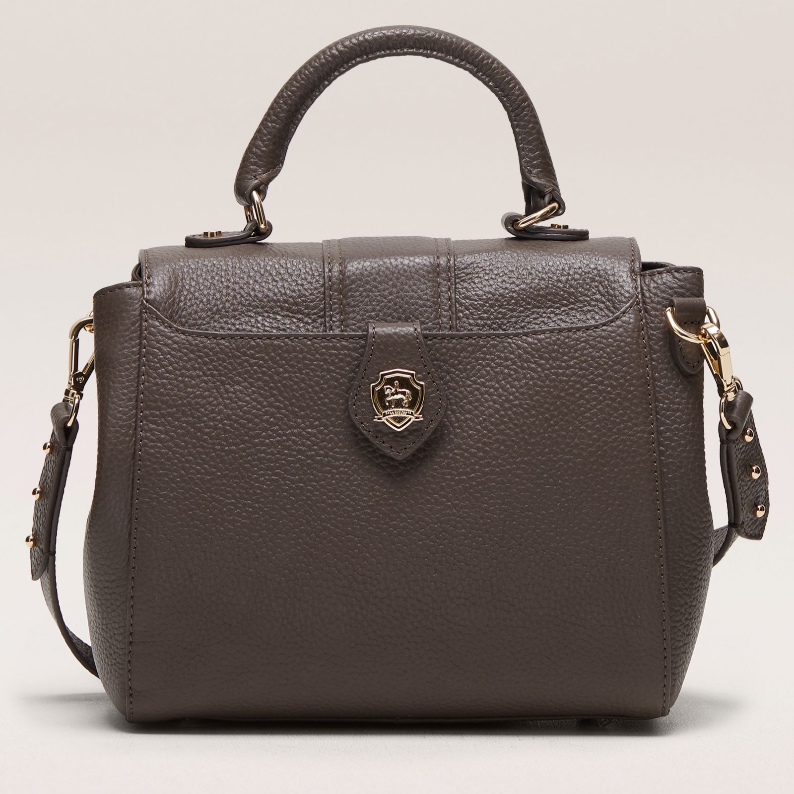 Paul Costelloe Buckle Detail Leather Crossbody Bag - QVC UK