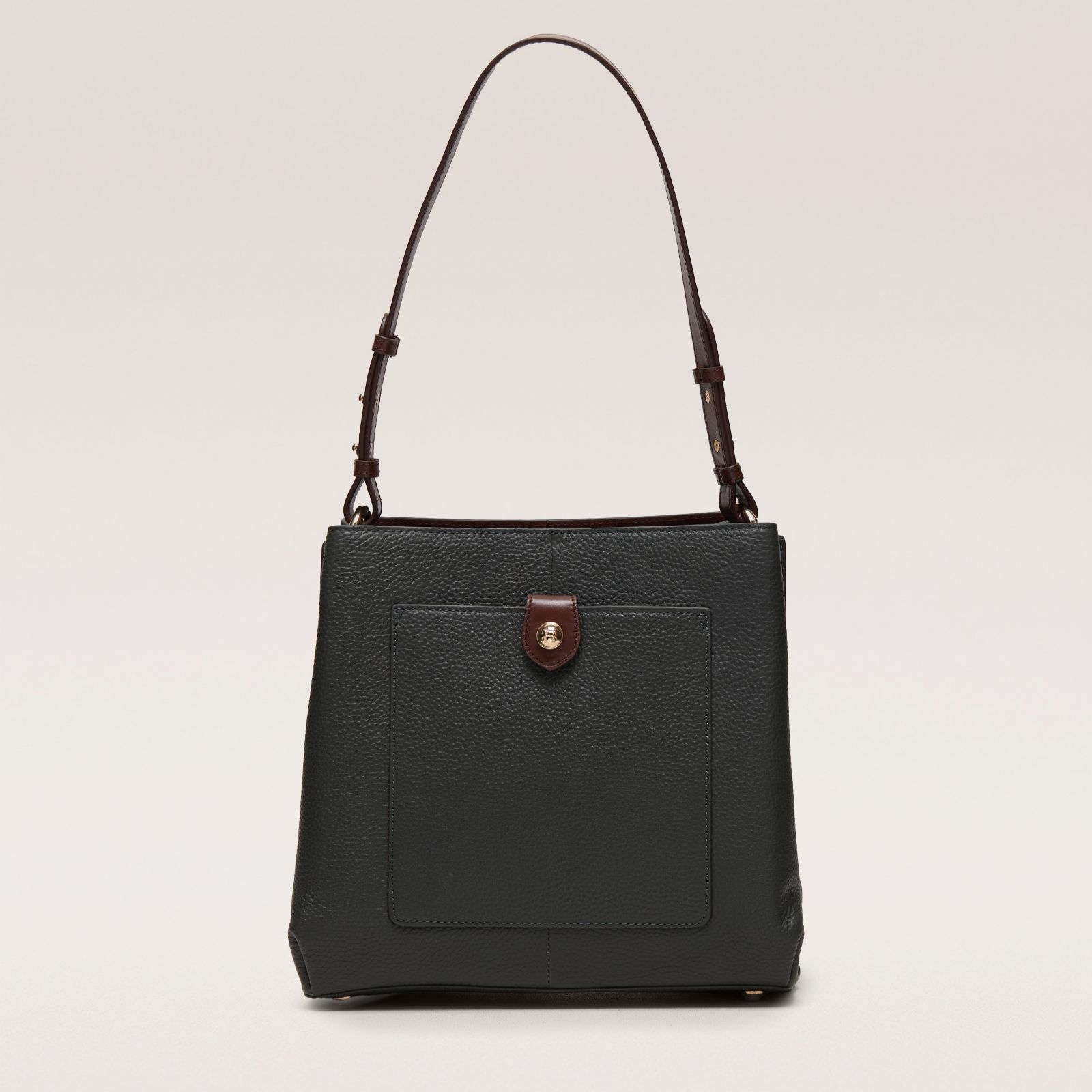 Paul Costelloe Leather Shoulder Bag - QVC UK