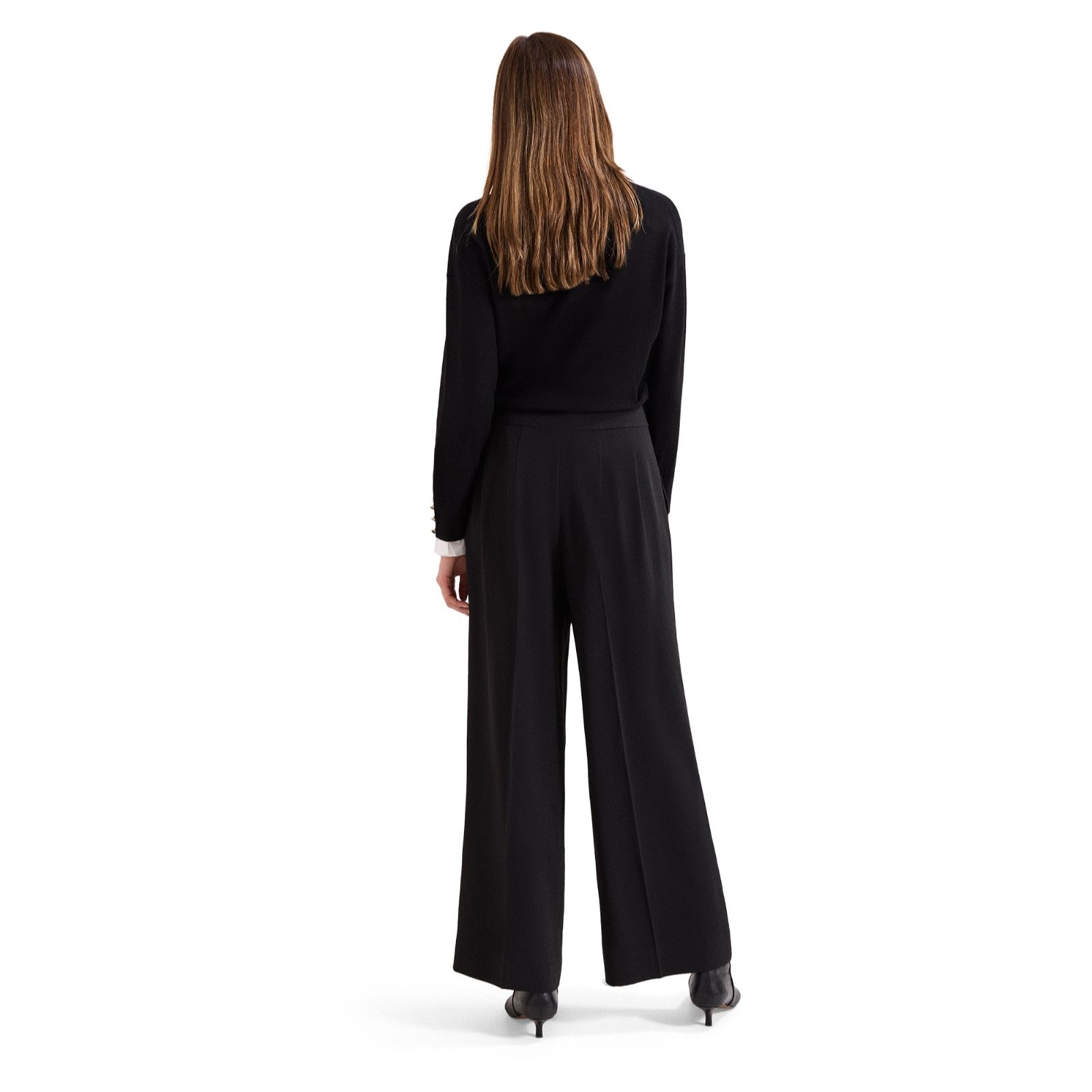 Phase Eight Vari Wide Leg Trouser Standard - QVC UK