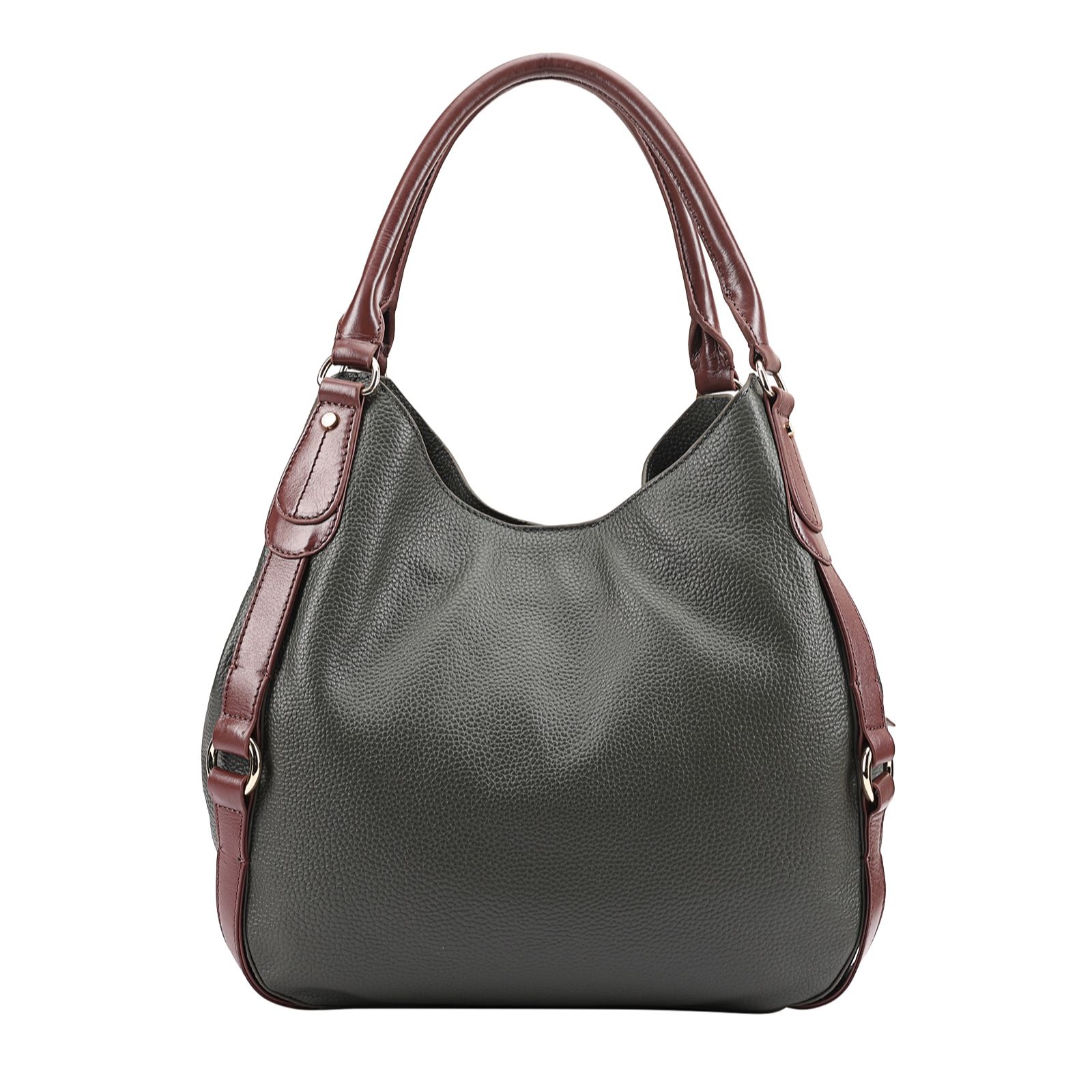 Paul Costelloe Dressage Heritage Leather Shoulder Bag - QVC UK