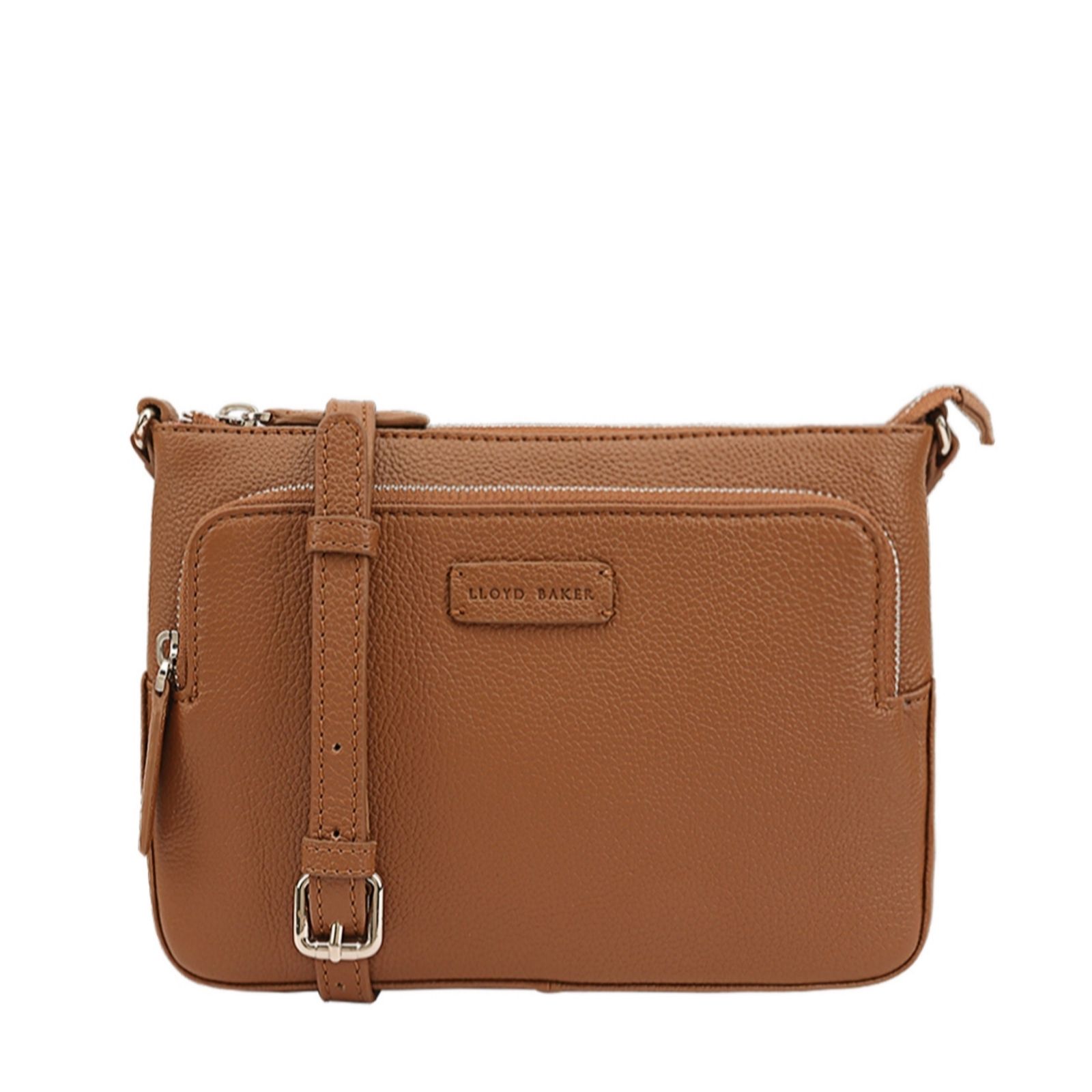 Outlet Lloyd Baker Deval Leather Crossbody - QVC UK