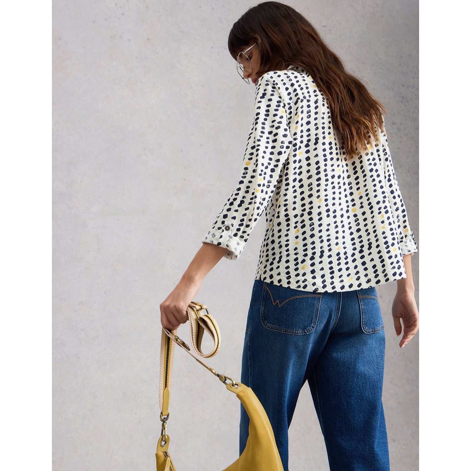 White Stuff Allie Jersey Shirt - QVC UK