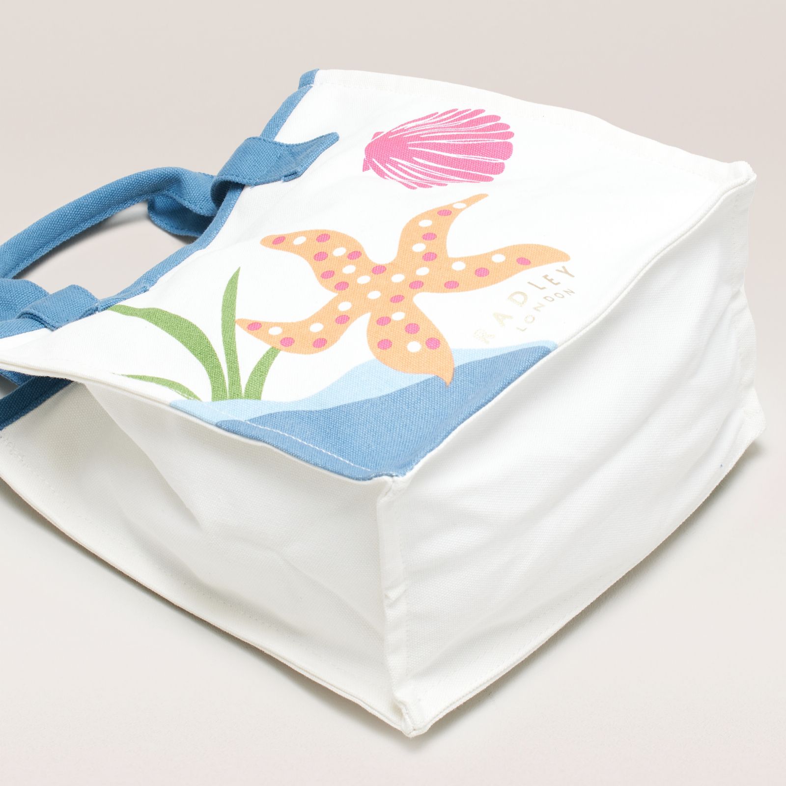 Radley London Small Open Top Canvas Grab - QVC UK