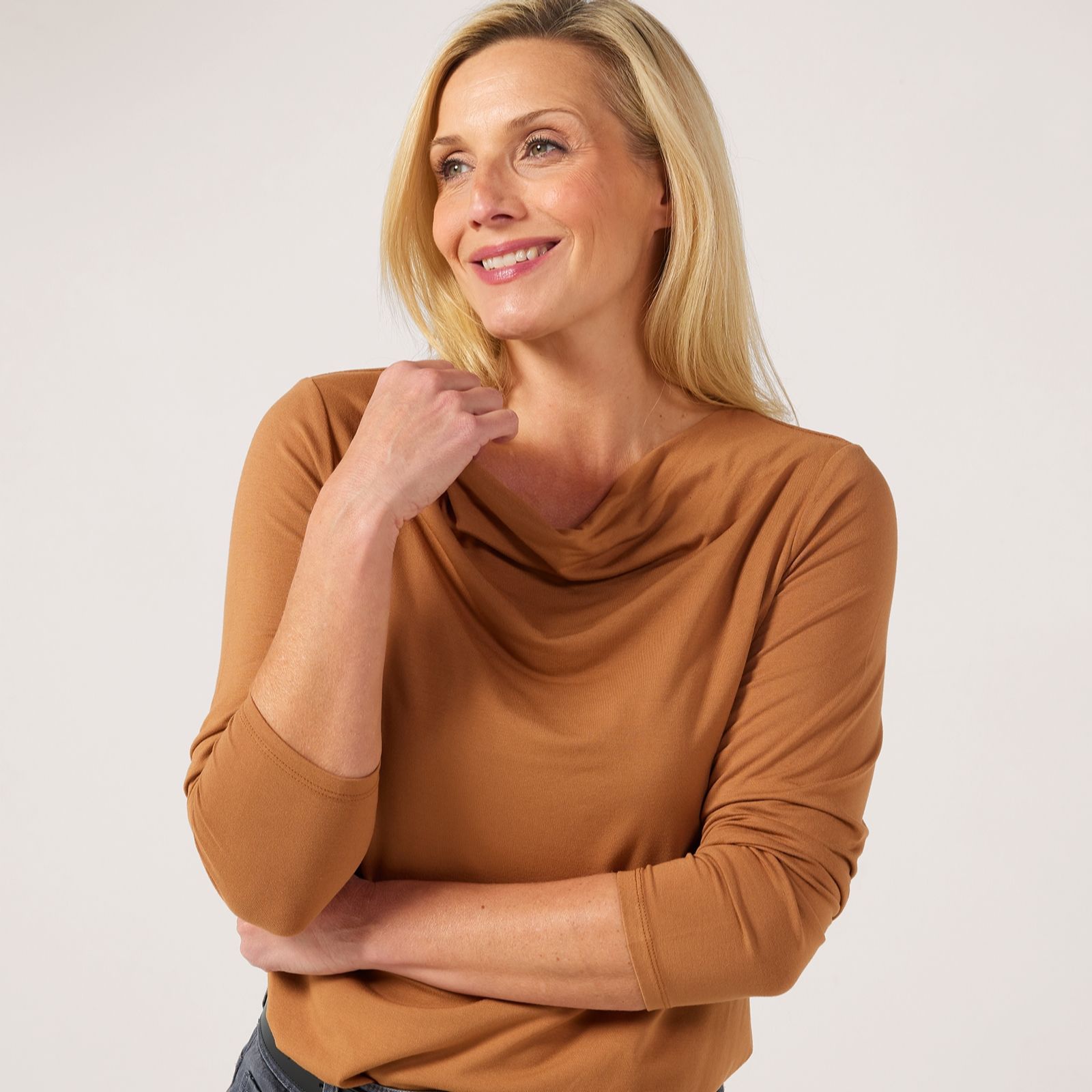 Ruth Langsford Cowl Neck Top - QVC UK