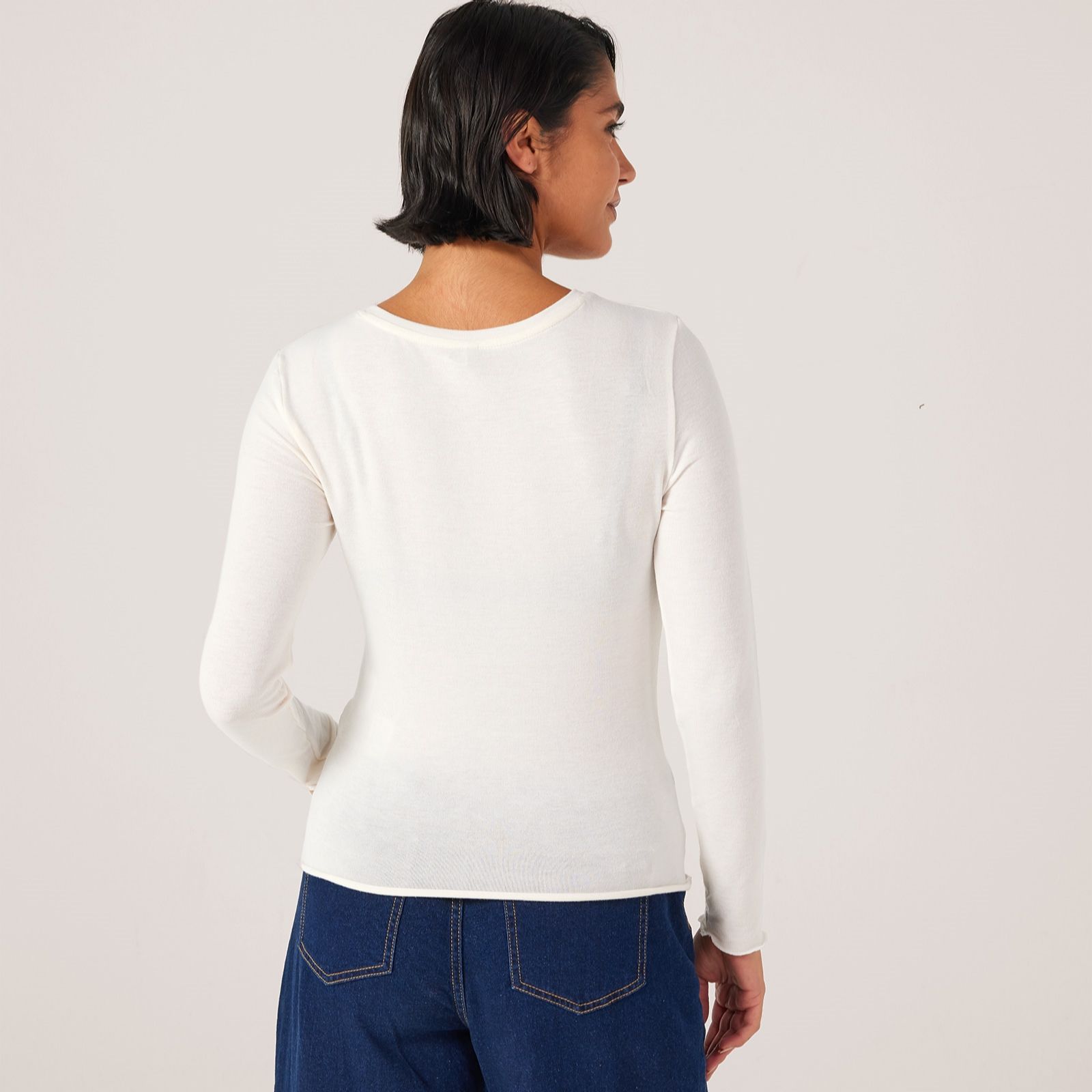Only Virro Jersey Top - QVC UK