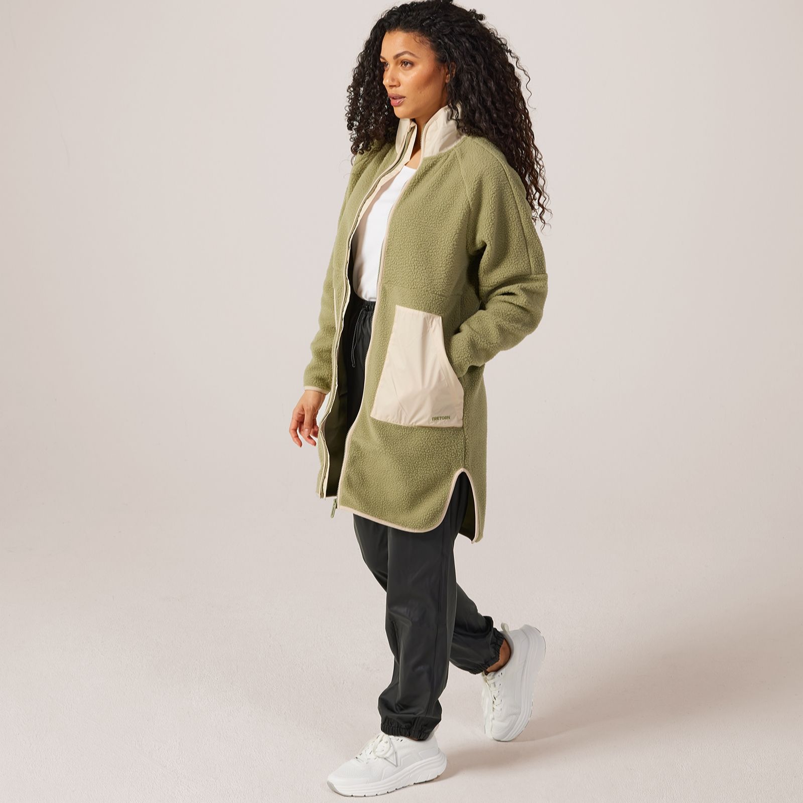 Tretorn Long Pile Fleece - QVC UK
