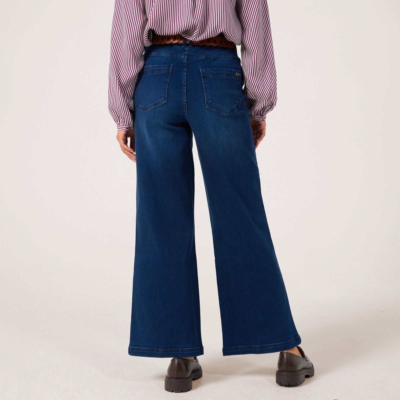 Ben de Lisi Wide Leg Jean Standard - QVC UK