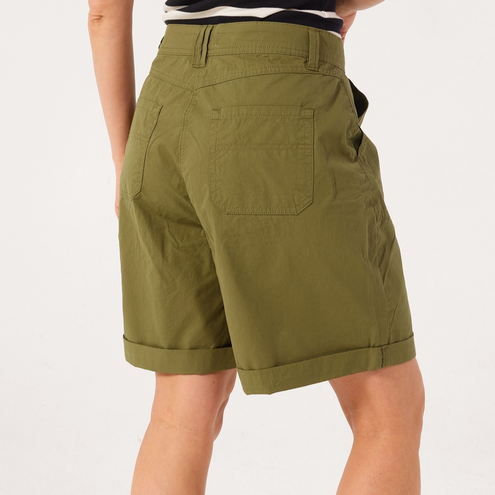 Denim & Co. Cargo Short - QVC UK