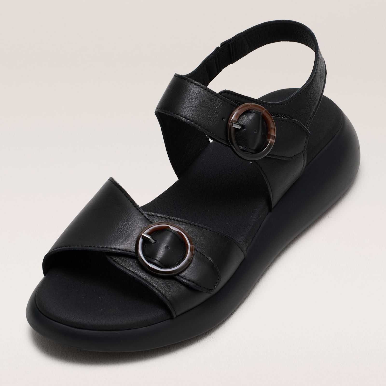 Hush Puppies Alison Buckle Sandal - QVC UK