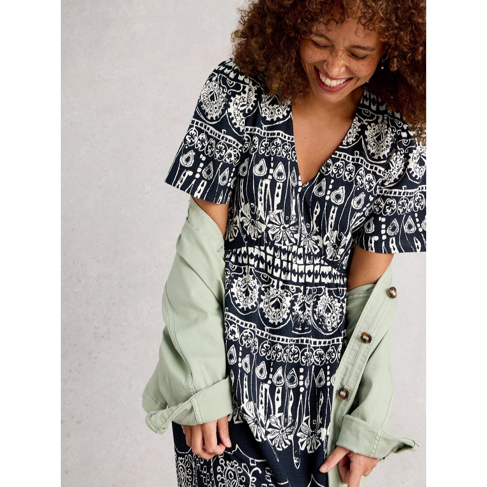 White Stuff Lucy Midi Dress - QVC UK