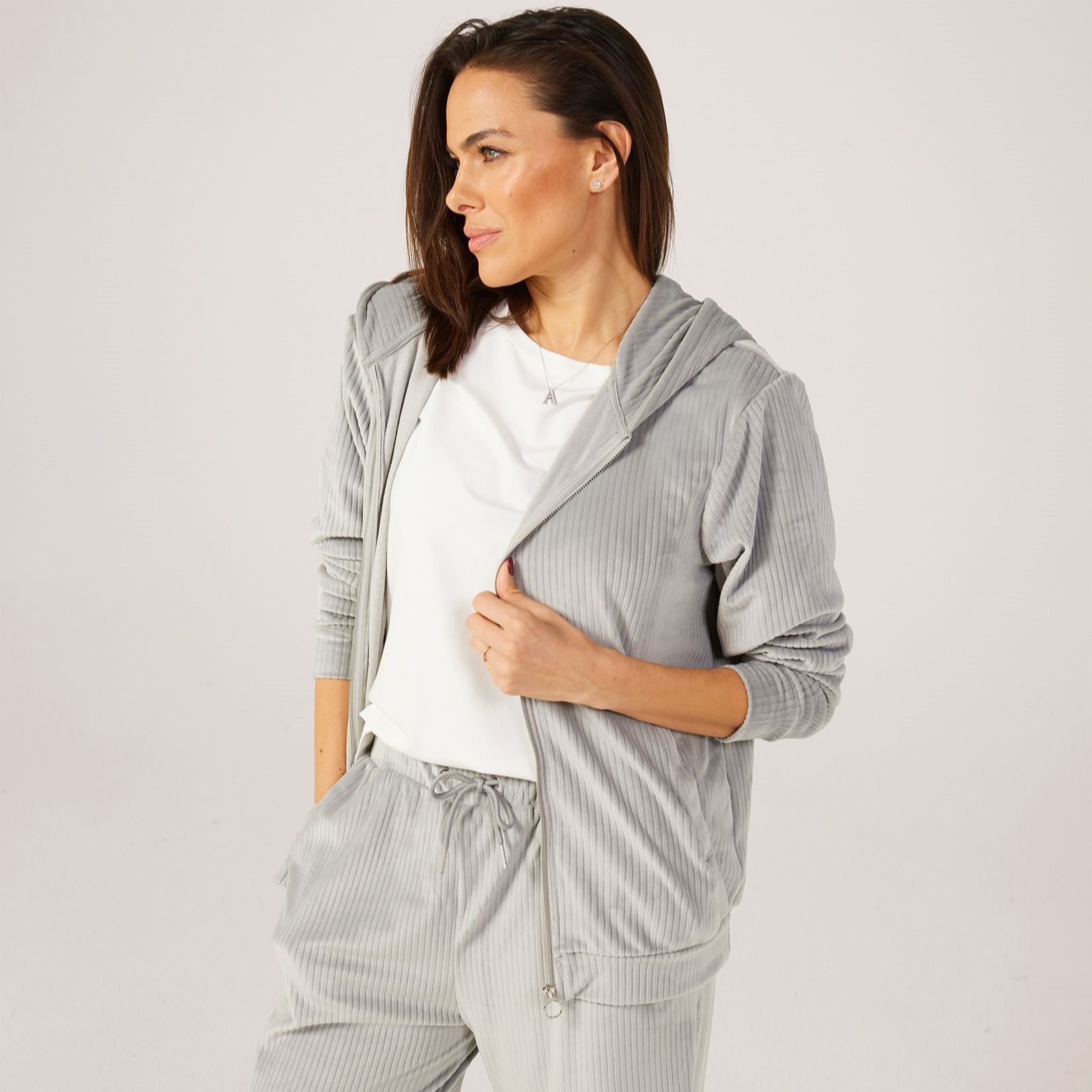 Pretty You London Hooded Lounge Set - QVC UK