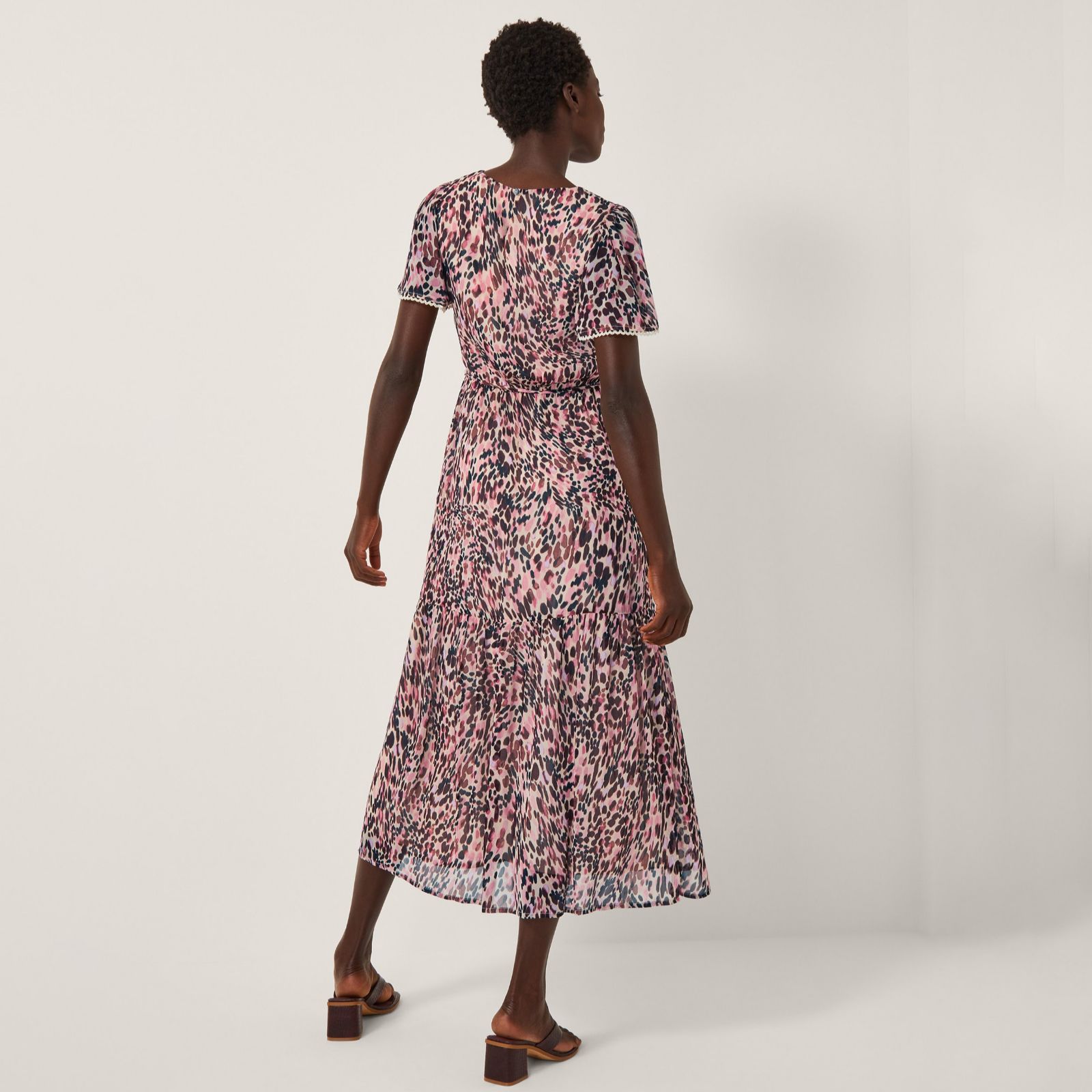 Monsoon Sisi Animal Print Dress - QVC UK