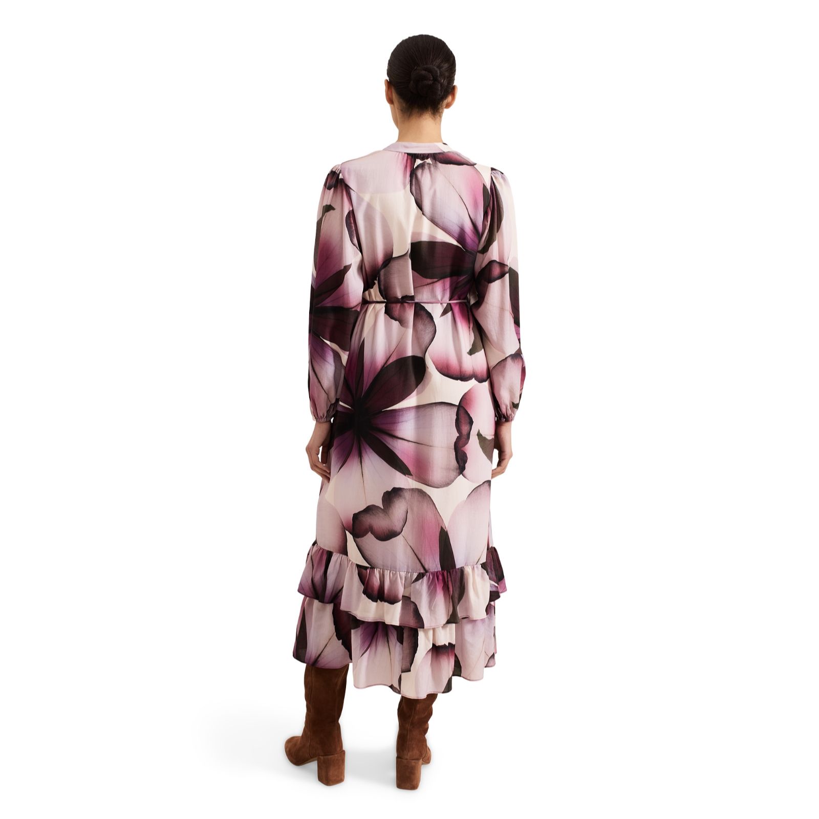 Phase Eight Clarra Floral Midaxi Dress - QVC UK