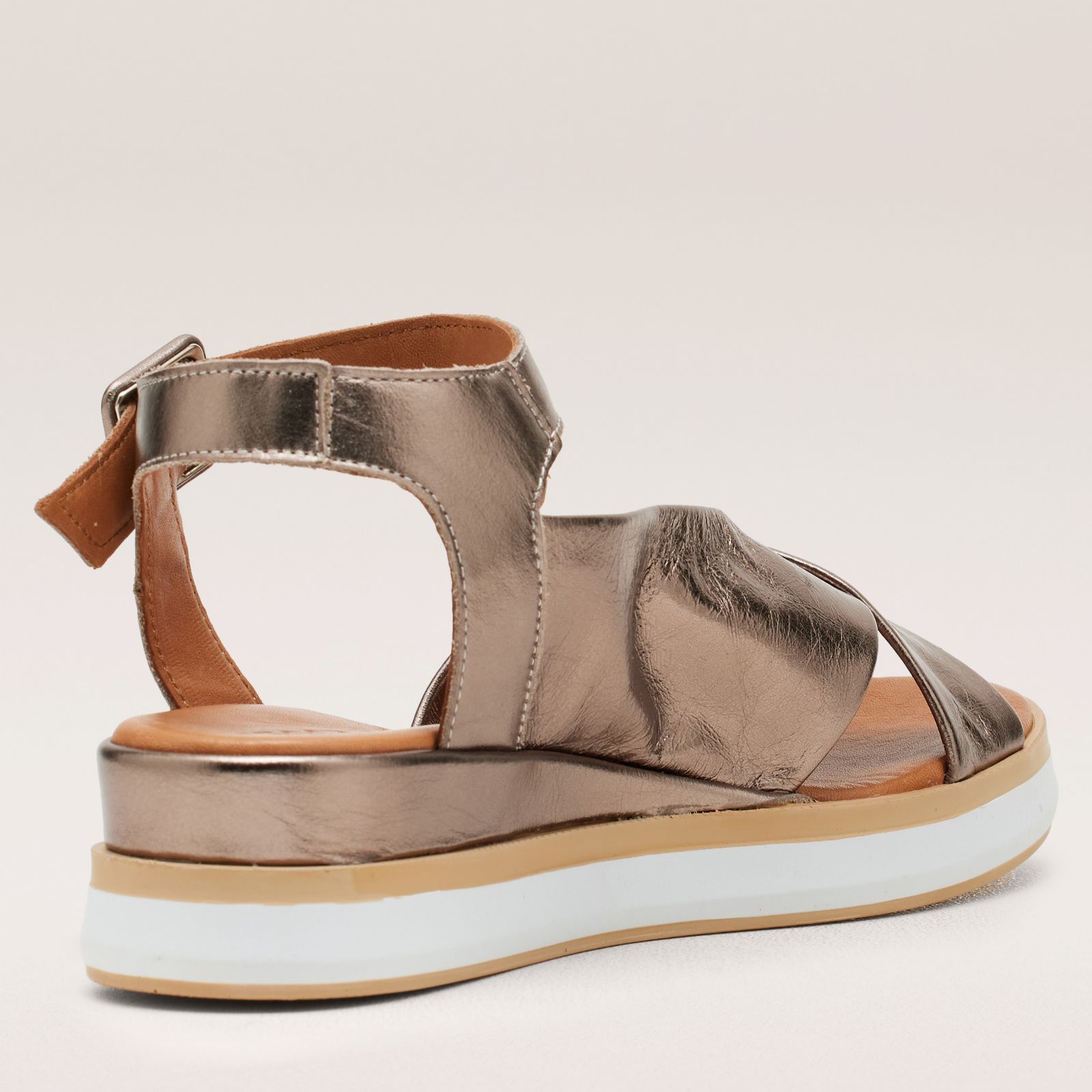 Shoon Meade Leather Sandal - QVC UK