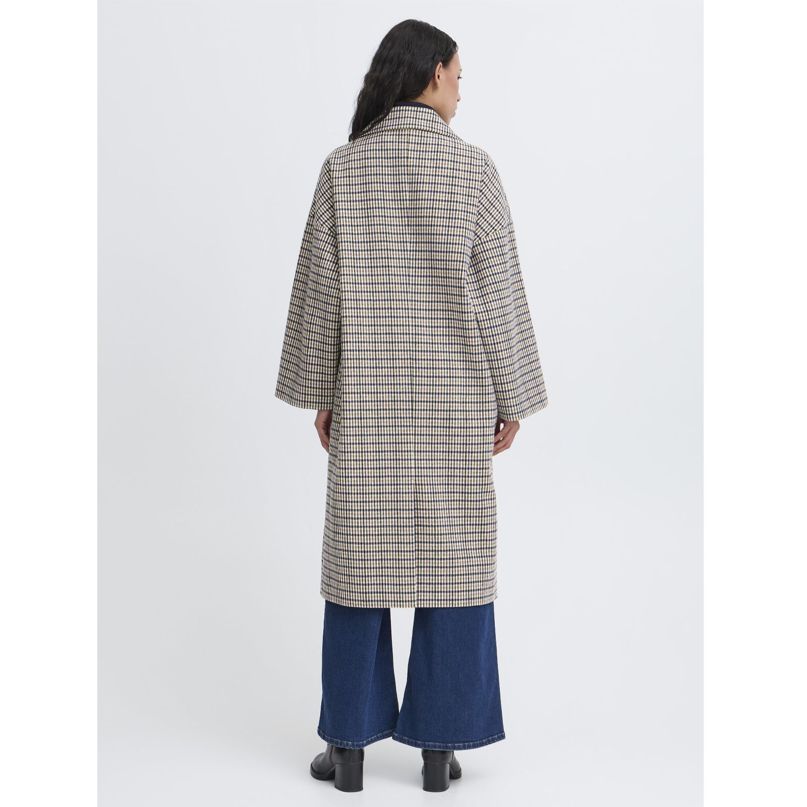 ICHI Emmalu Coat - QVC UK