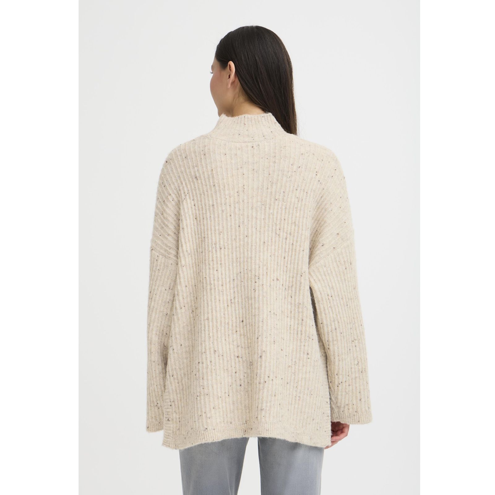 ICHI Drews Long Sleeve Jumper - QVC UK