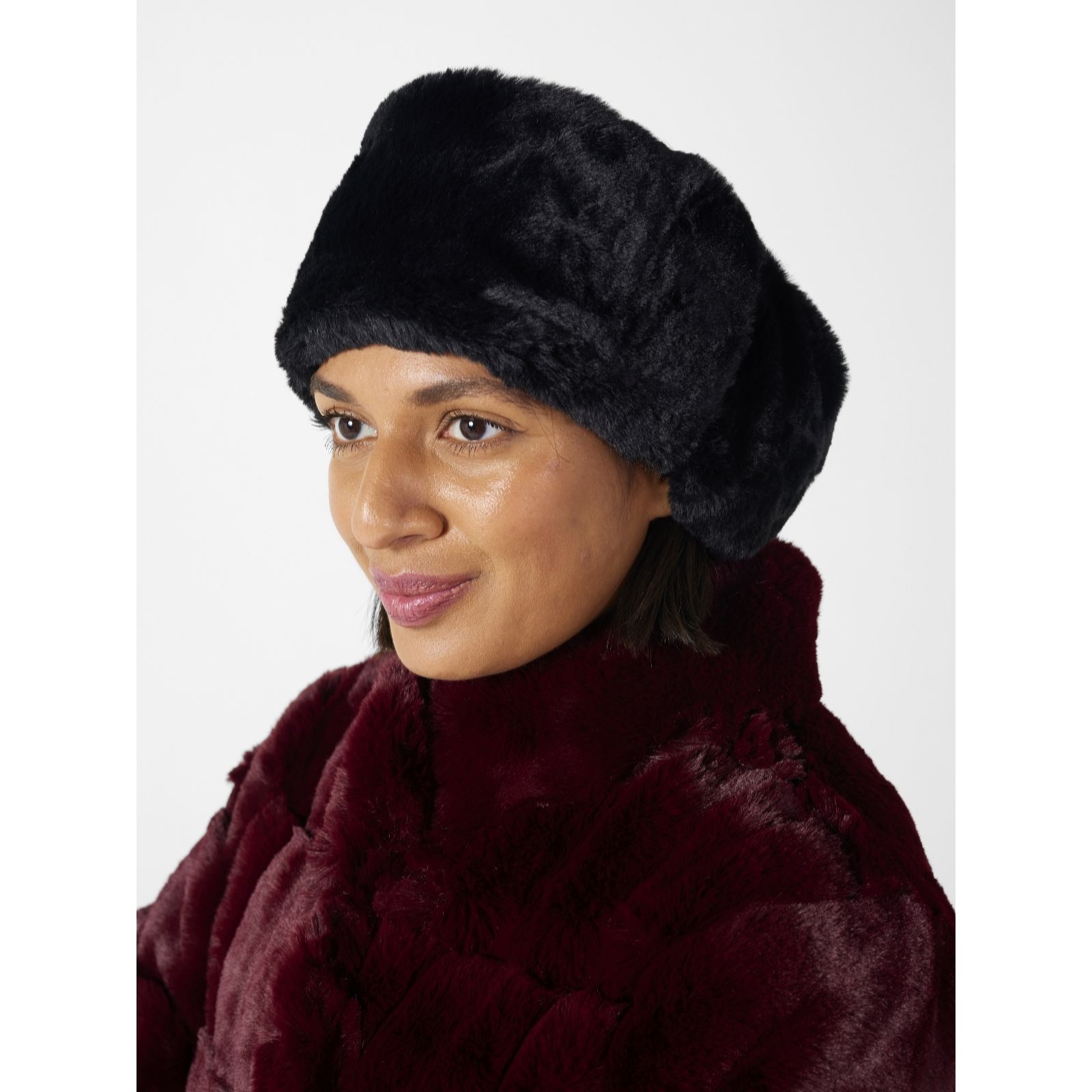 Paul Costelloe Dressage Faux Fur Headband - QVC UK