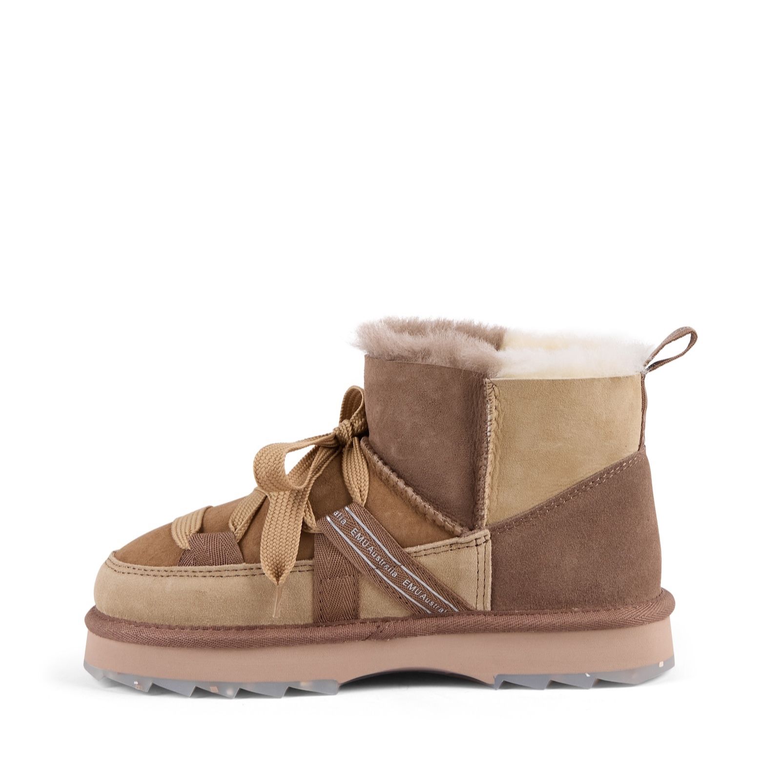 EMU Blurred Micro Patchwork Water Resistant Boot - QVC UK