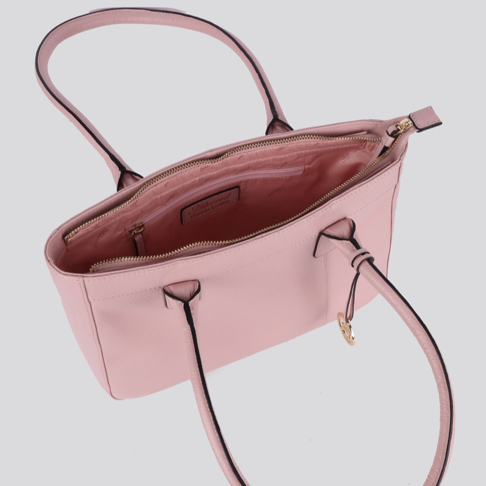 Outlet Ashwood Large Leather Shoulder Bag - QVC UK