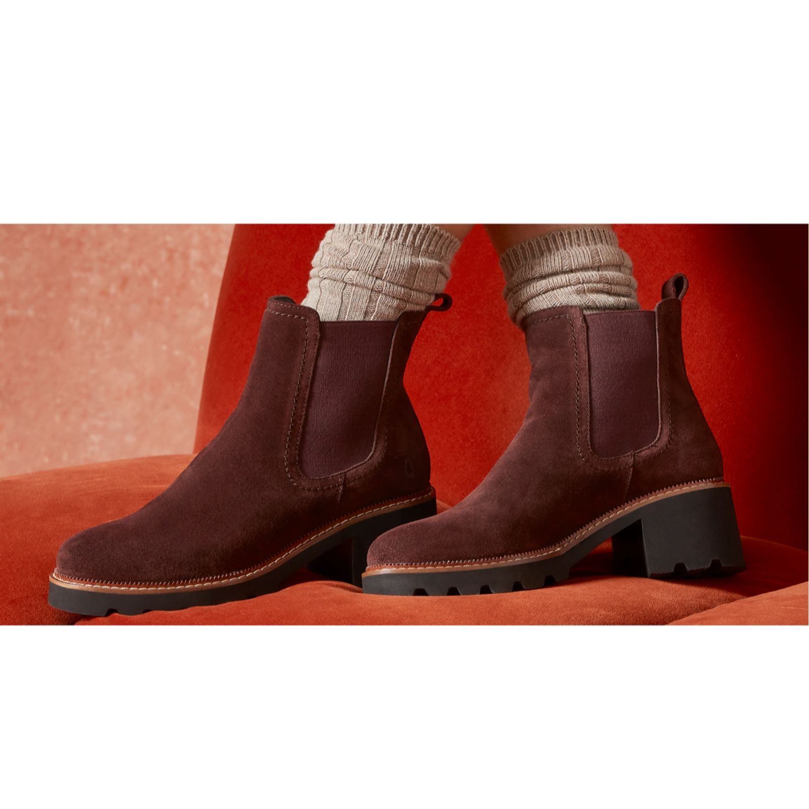 Hush Puppies Gaia Chelsea Boot - QVC UK