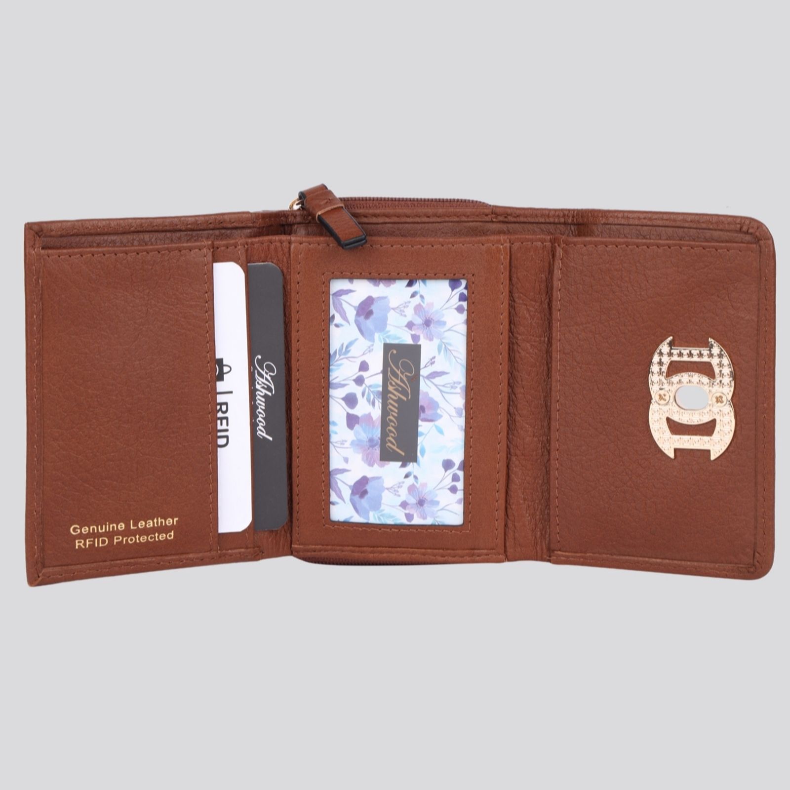 Outlet Ashwood Leather Small Boxed Purse - QVC UK