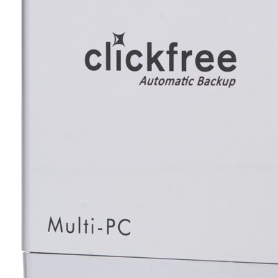 ClickFree Auto Backup 160GB Portable Multi PC Hard Drive - QVC UK