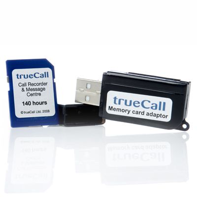 Truecall Unit with 140 Hour Call Recorder SD Card - QVC UK