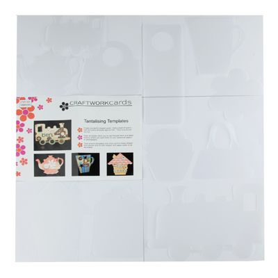 Set of 12 Tantalising Templates - QVC UK