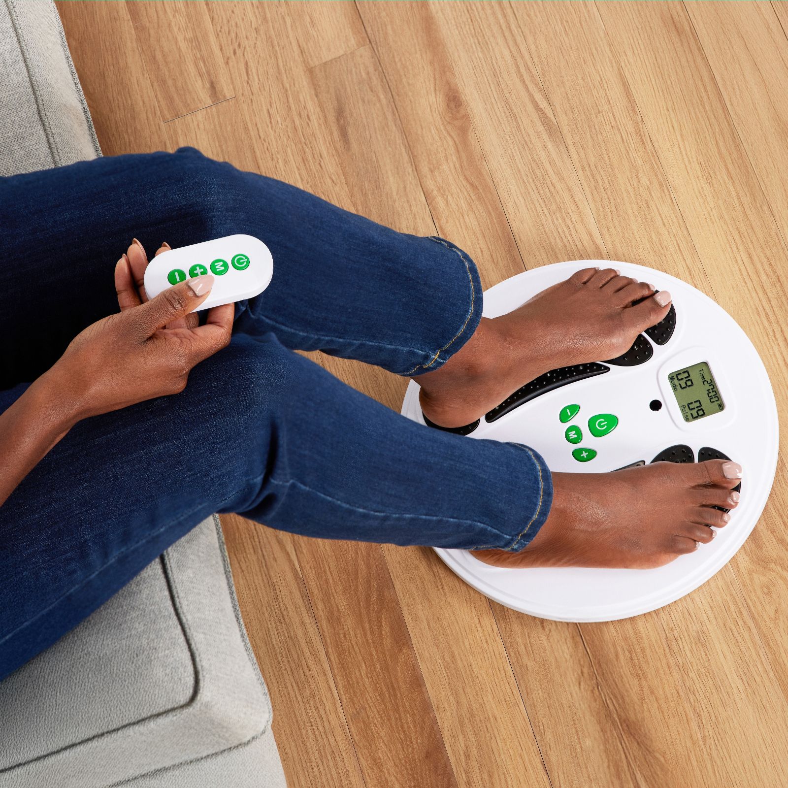 Reviber Lower Leg & Foot EMS Exerciser & Massager - QVC UK