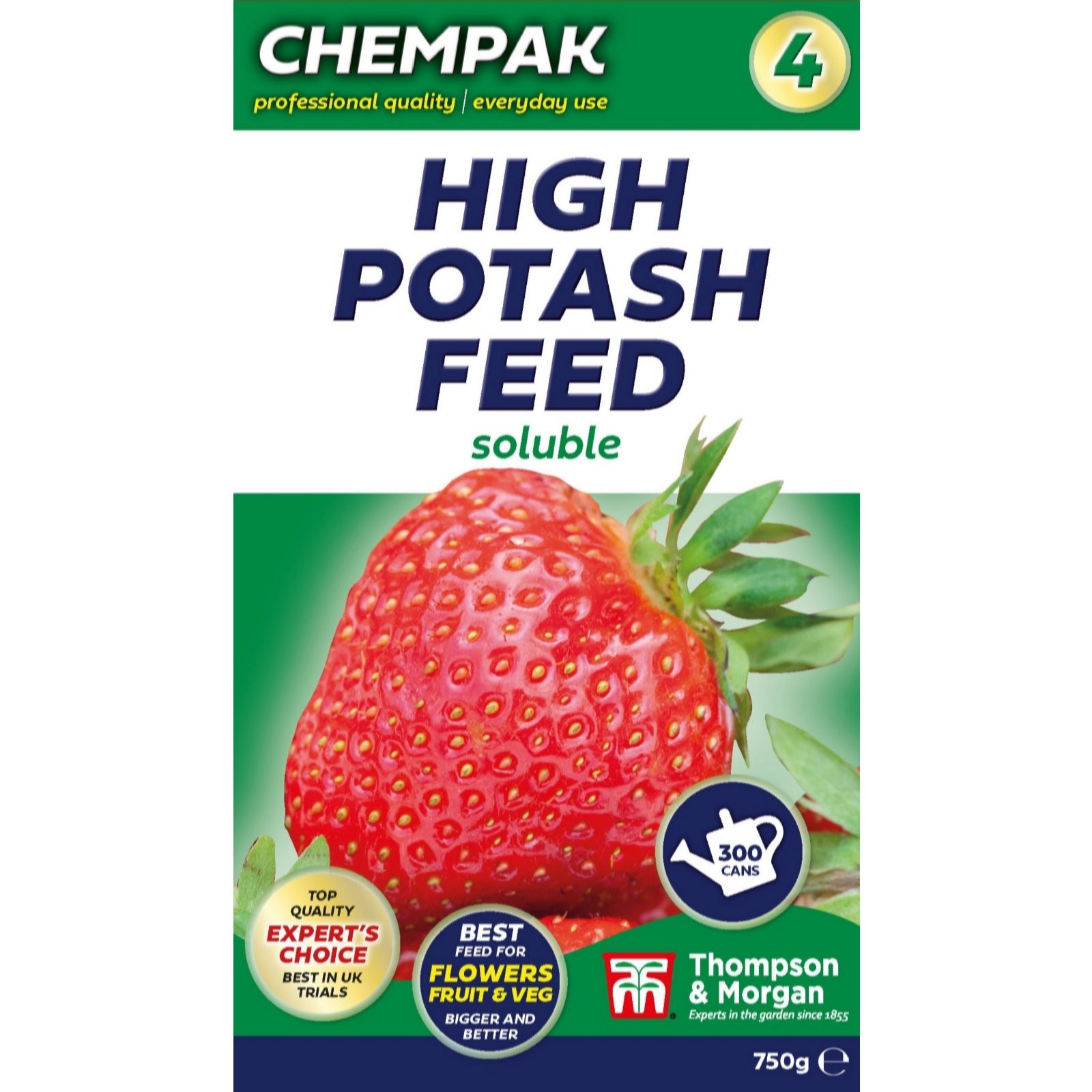 Chempak Formula No 4 High Potash Feed 750g - QVC UK