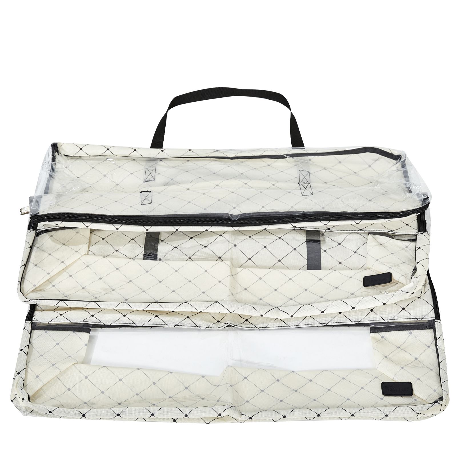 Periea Set of 2 Collapsible Printed Storage Bags - QVC UK