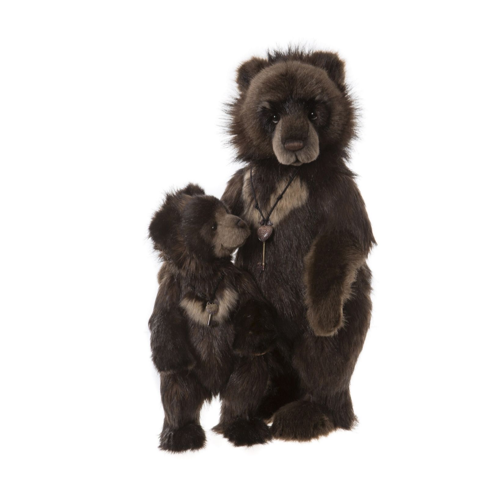 Charlie Bears Collectable Big Ron & Little Ron Limited Edition - QVC UK