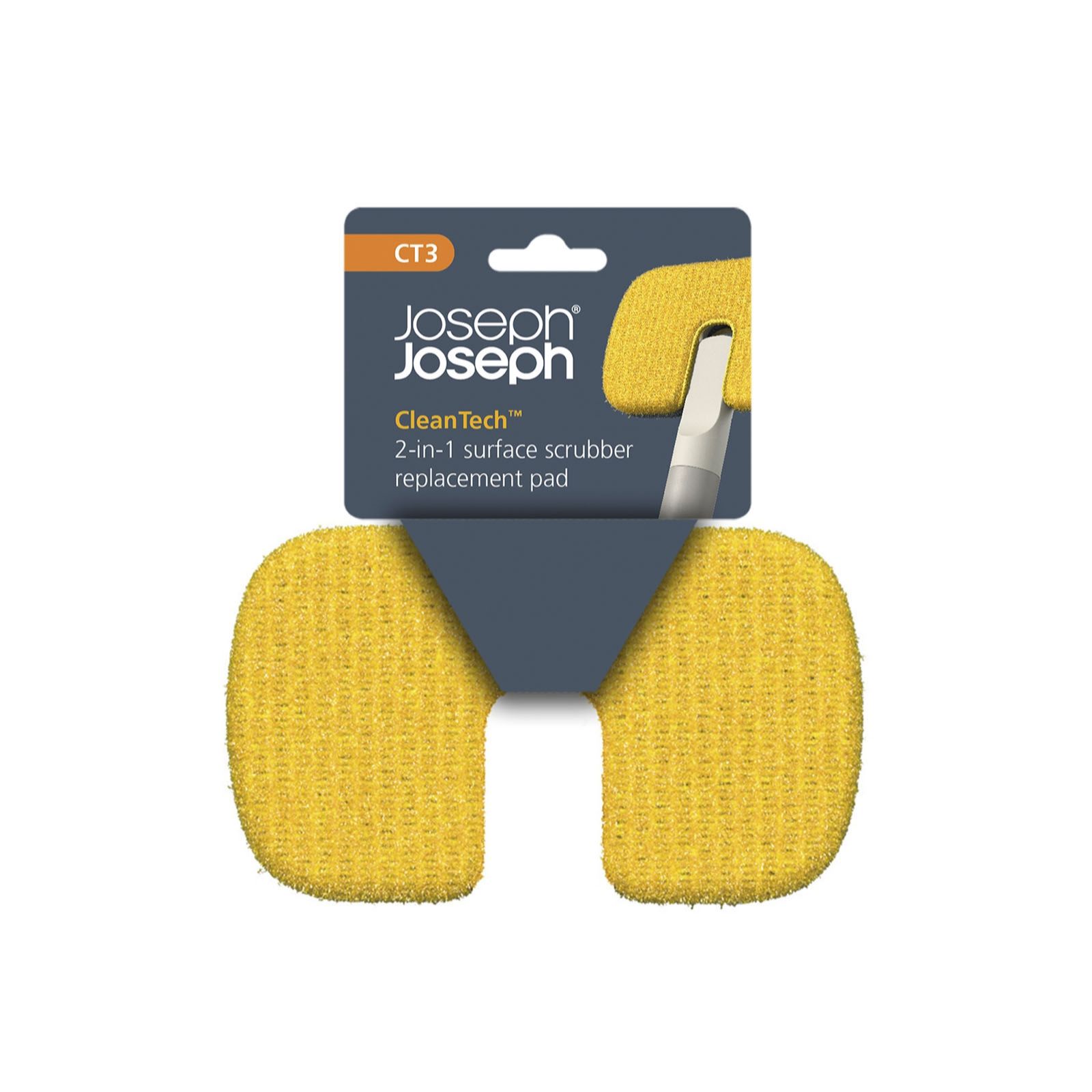 Joseph Joseph CleanTech Deep Cleaning Set & Replacement Heads - QVC UK