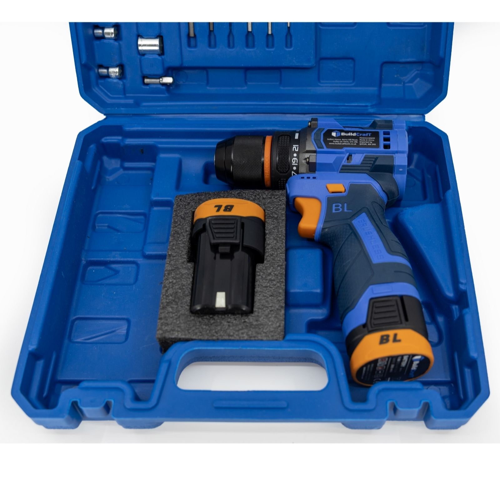Outlet Buildcraft 16.8v Drill w/2 Batteries - QVC UK