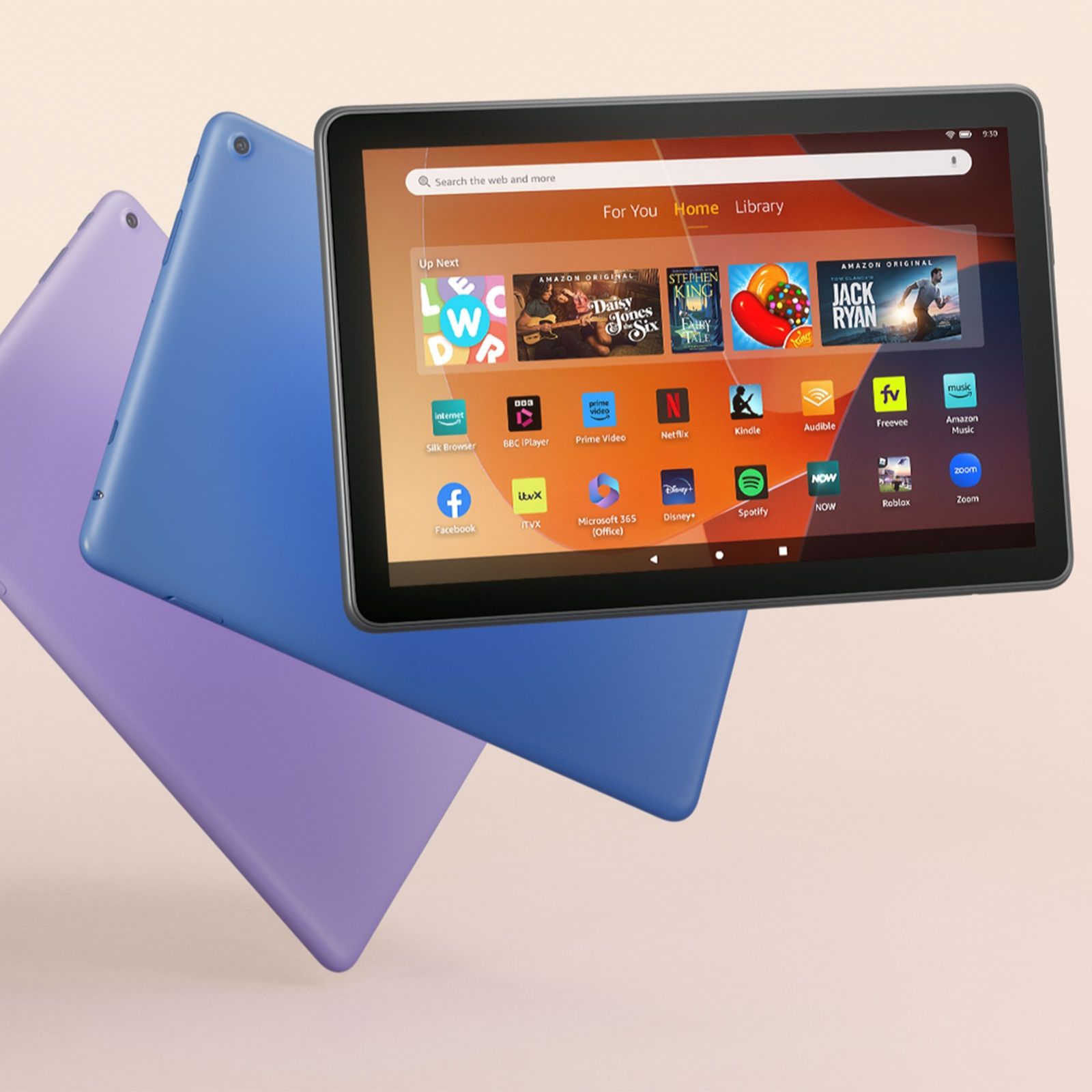 Amazon Fire HD 10 Tablet Newest Gen 10.1" Full HD 3 GB RAM, 32 GB - QVC UK