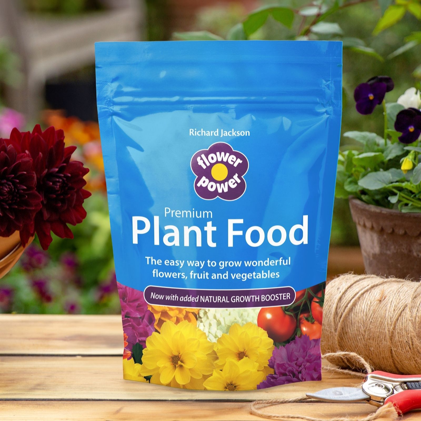 Richard Jackson 1.25kg Flower Power Premium Plant Food - QVC UK